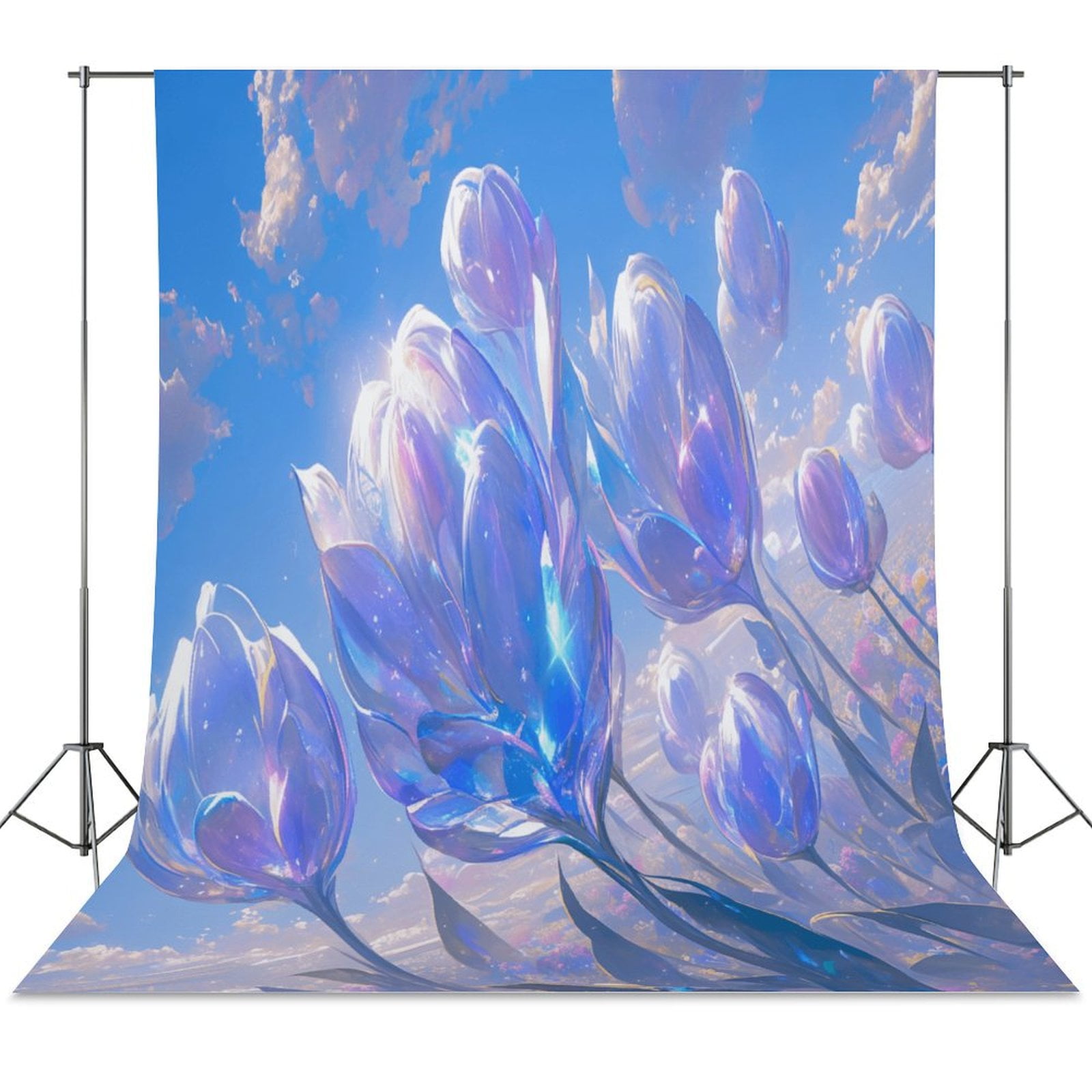 Vibe Blooming Tulips Backdrops for Photography Kids Adult Photo Booth ...