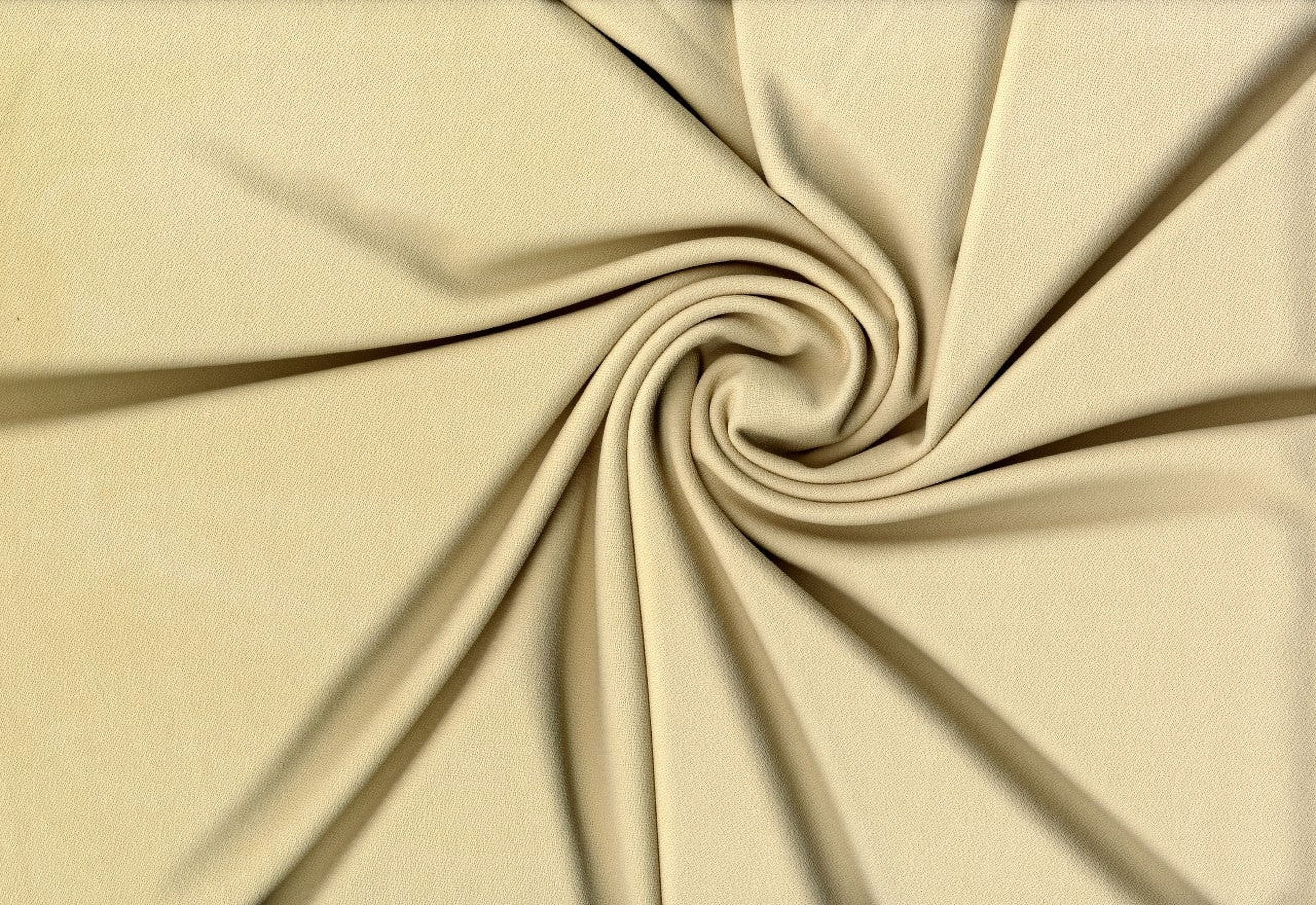 Vibe™ Scuba Crepe Knit Fabric by the Yard Stretch Dress Fabric Sewing ...
