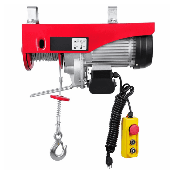 VibeVerse Electric Hoist 1760lbs with 14ft Wired Remote Control ...