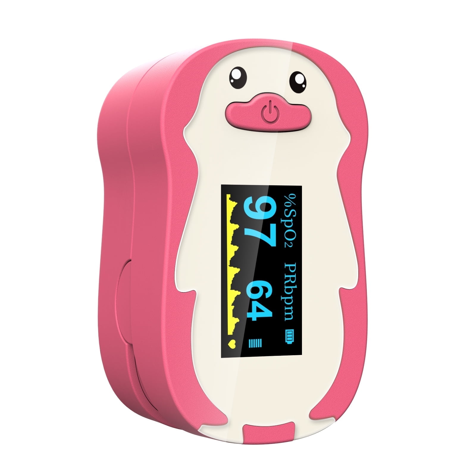 Vibeat FS20P Pulse Oximeter,Heart Rate Monitor Small Mini Size,Pink ...