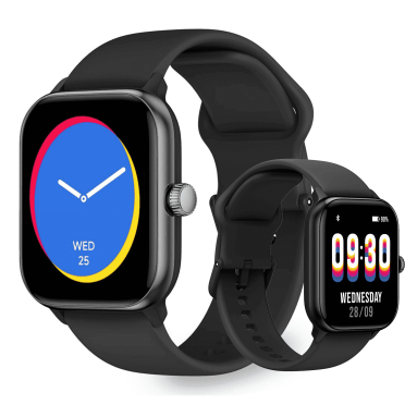 iTouch Air 4 Smartwatch: Silver Case With Lilac Silicone Strap 41mm ...