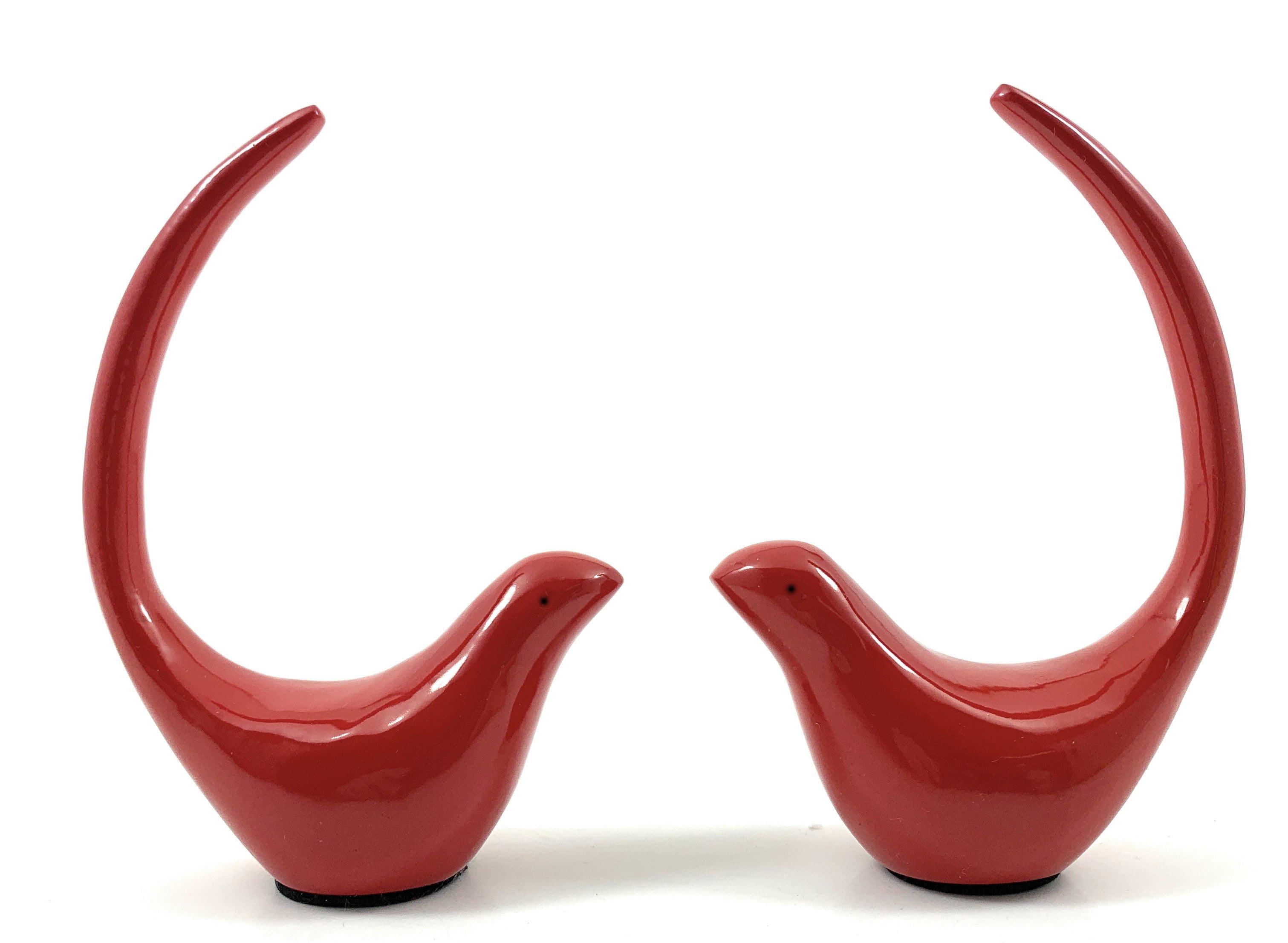 Vibhsa Red Bird Figurines of Heal and Happiness - Walmart.com