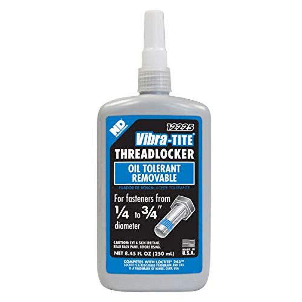 Vibra-TITE - 12225 122 Oil Tolerant Removable Anaerobic Threadlocker ...