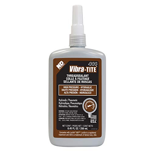 Vibra-TITE 444 High Pressure Hydraulic Anaerobic Thread Sealant, 250ml ...