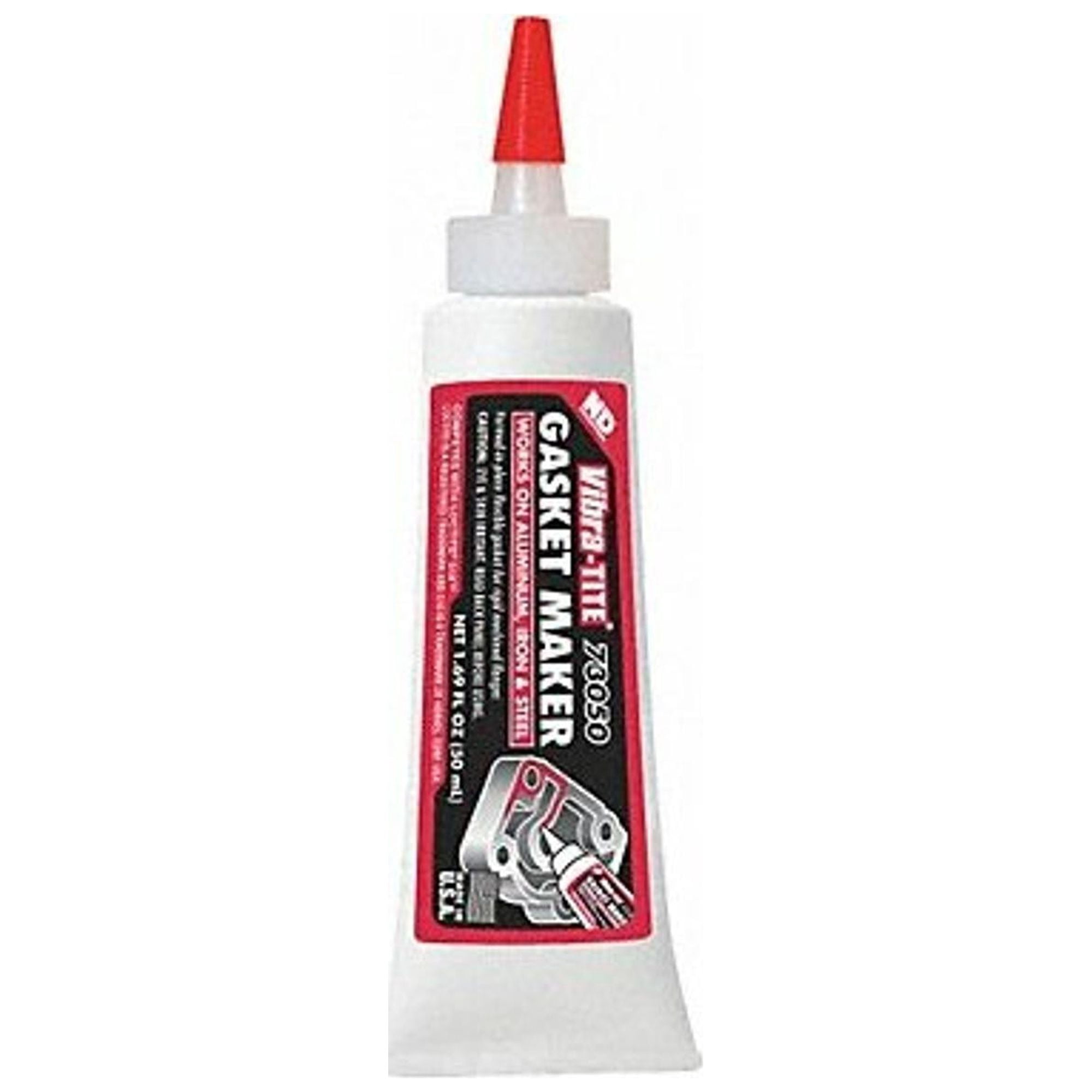 Anaerobic Gasket Sealant, 50 mL, Red, Temp Range -65 to 300 Degrees F ...