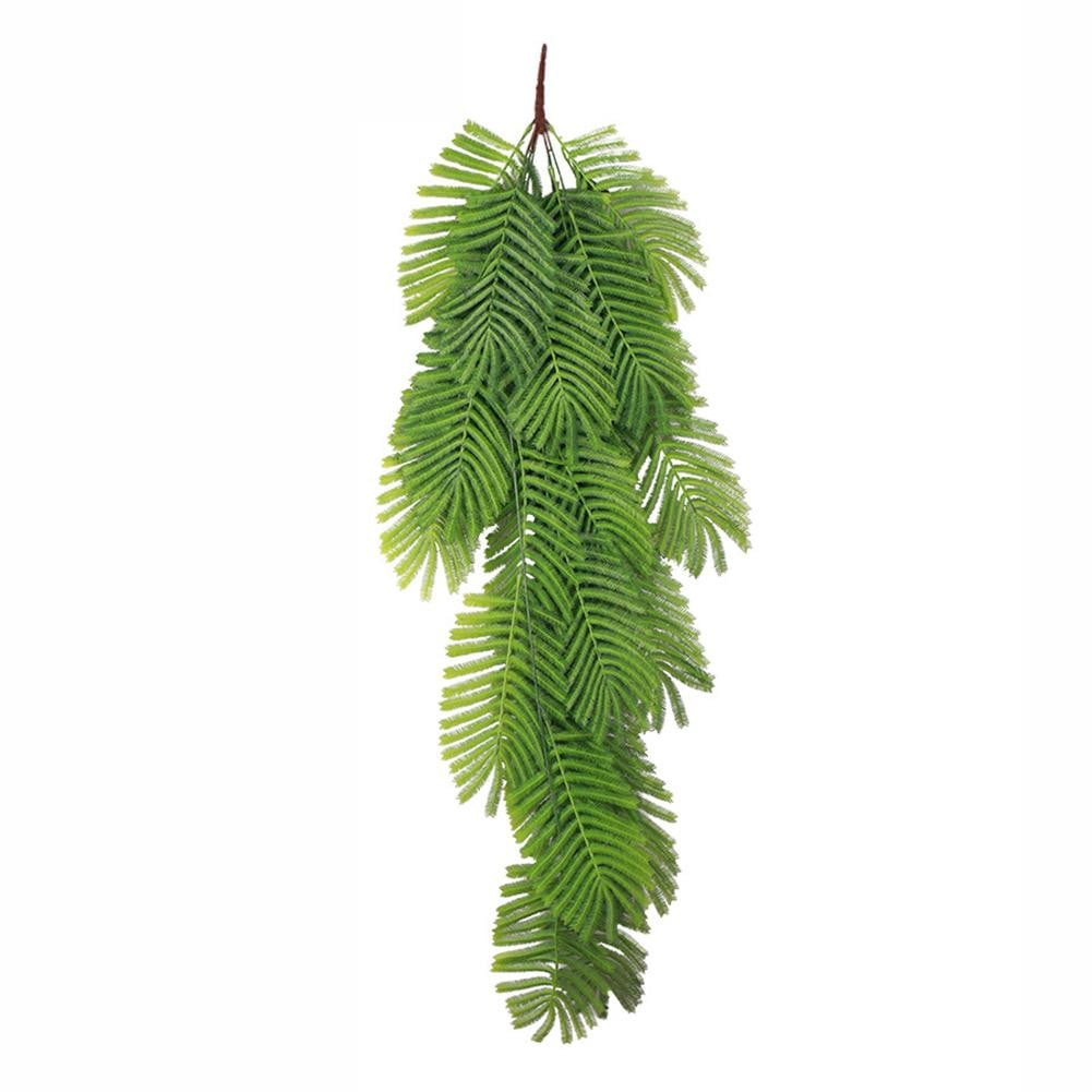 Vibrant 117cm Hanging Faux Pine Needle Plant: Perfect for Home & Garden ...