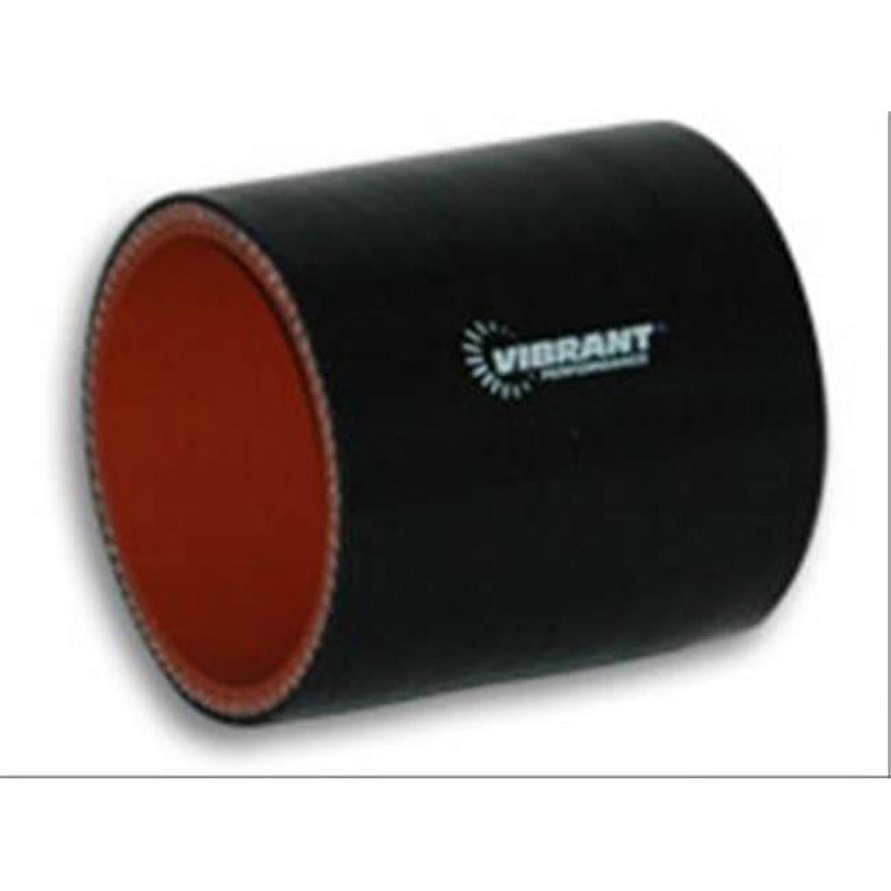 Vibrant 2708 4 Ply Reinforced Silicone Sleeve Connector - Black ...