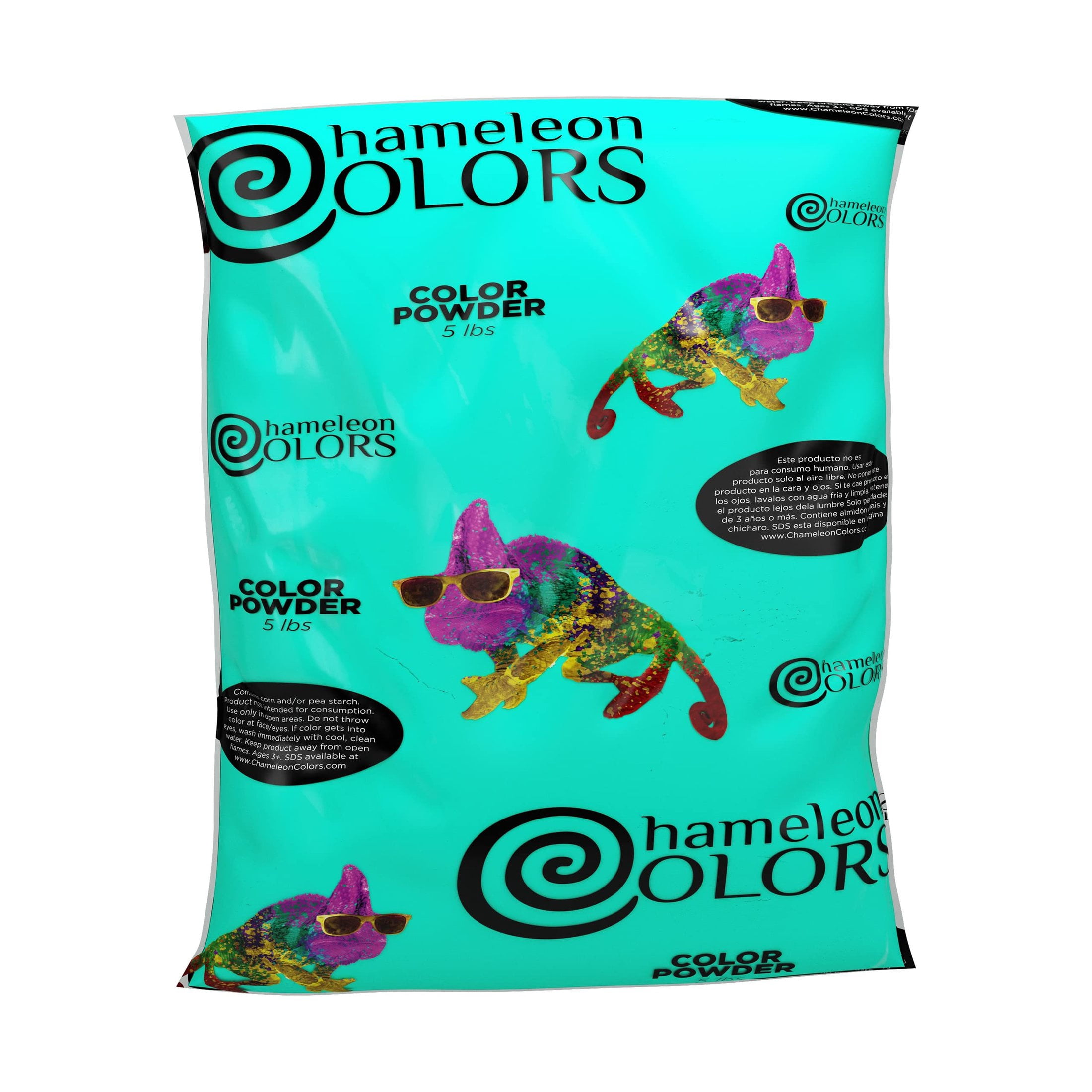 Vibrant Aqua Color Powder Pack for Fun Celebrations - Non-Toxic, Gluten ...
