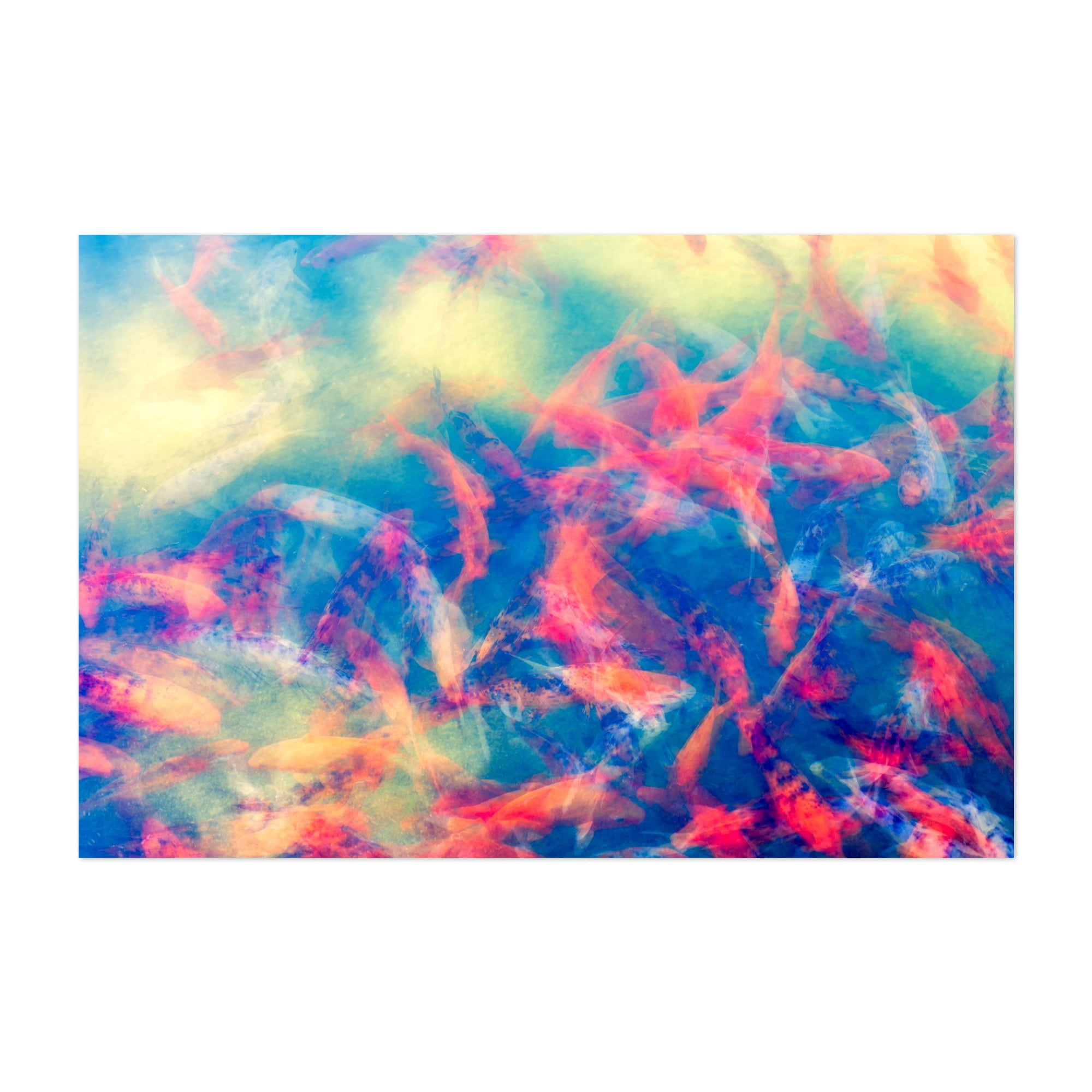 Vibrant Aquatic Dance - Photography Abstract Psychedelic Surrealism ...
