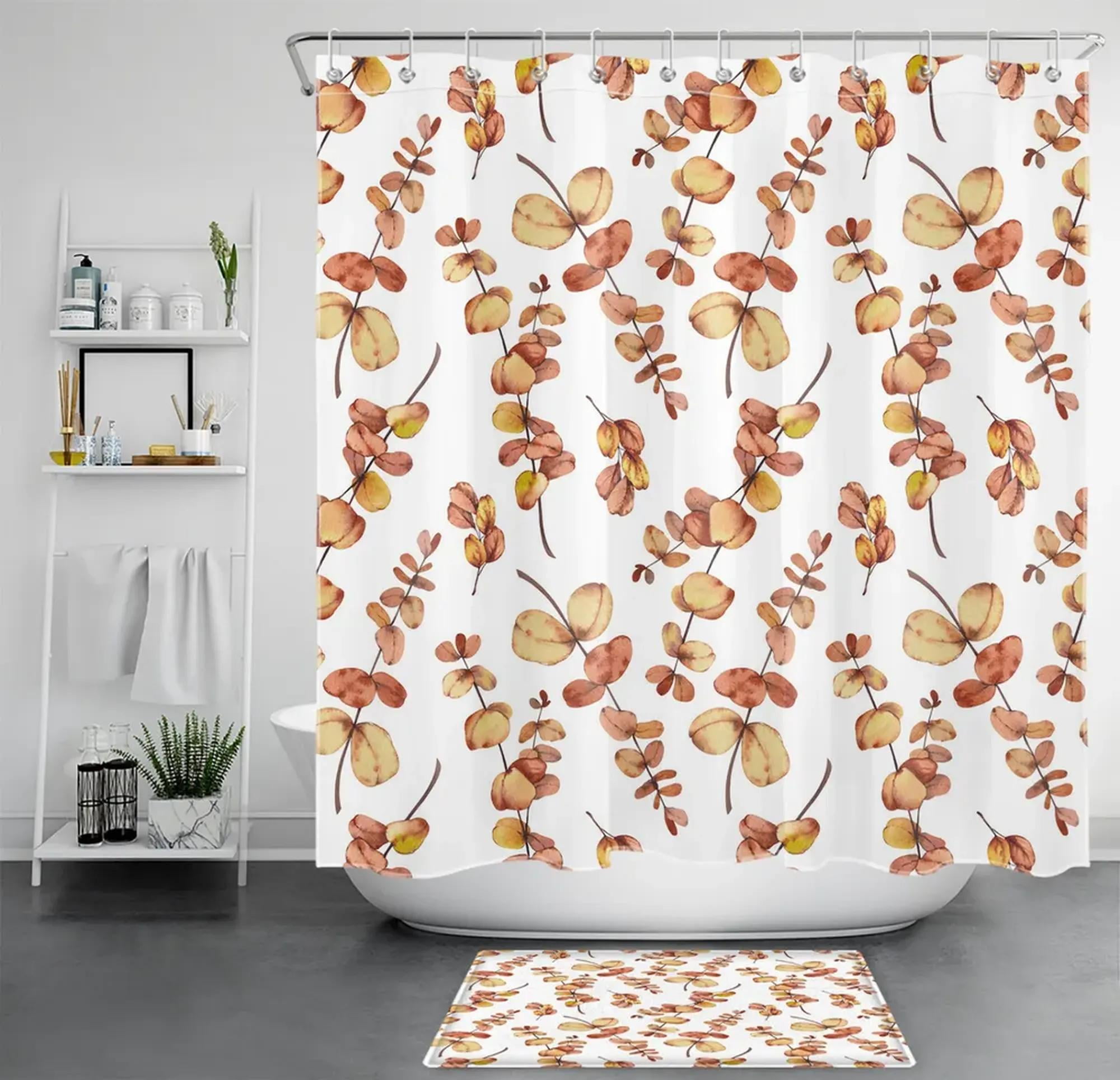 Vibrant Autumn Shower Curtain: Stylish Bathroom Decor - Walmart.com