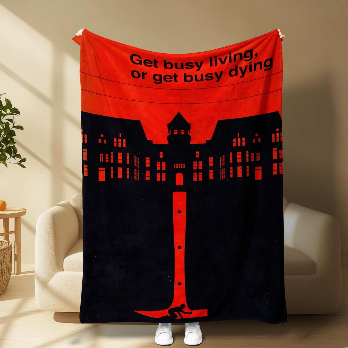 [Vibrant Bazaar] Here Comes The Shawshank Redemption - themed Blanket ...