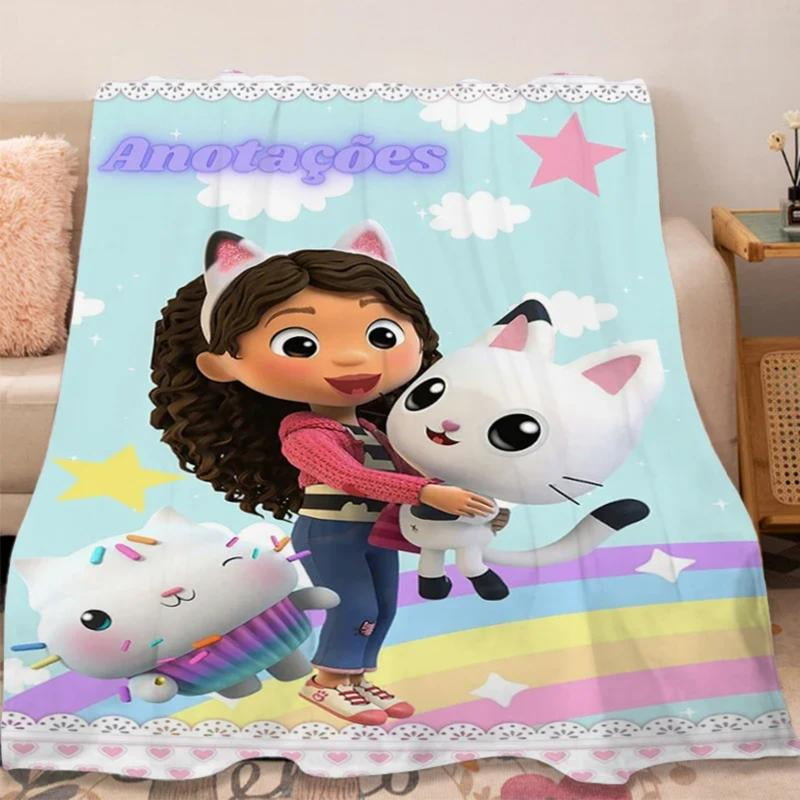 [Vibrant Bazaar] Soft Funny Throw Blanket Flannel Blanket Sofa Winter G ...