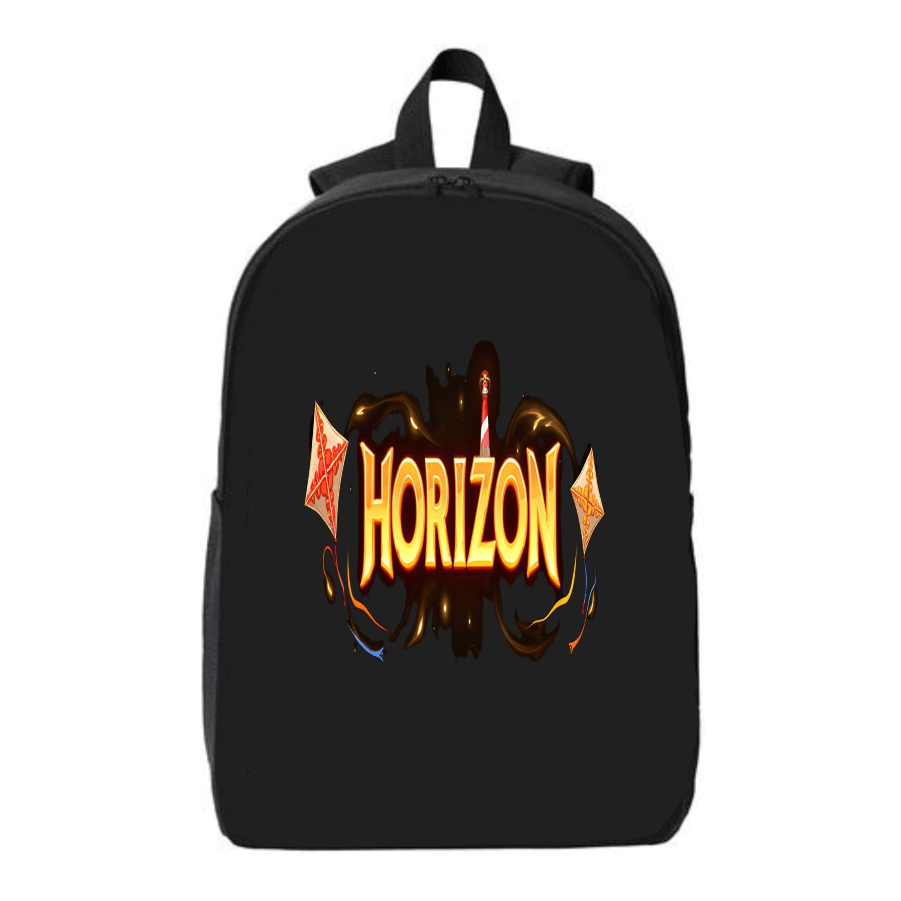 Vibrant Black Laptop Backpack for 15 " Laptop & iPad - Bold ' HORIZON ...