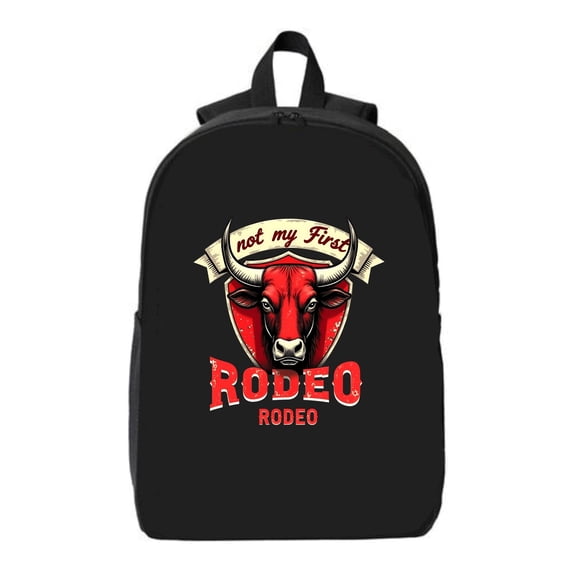 Vibrant Black Laptop Backpack with Bold Design - Fits 15 " Laptop ...