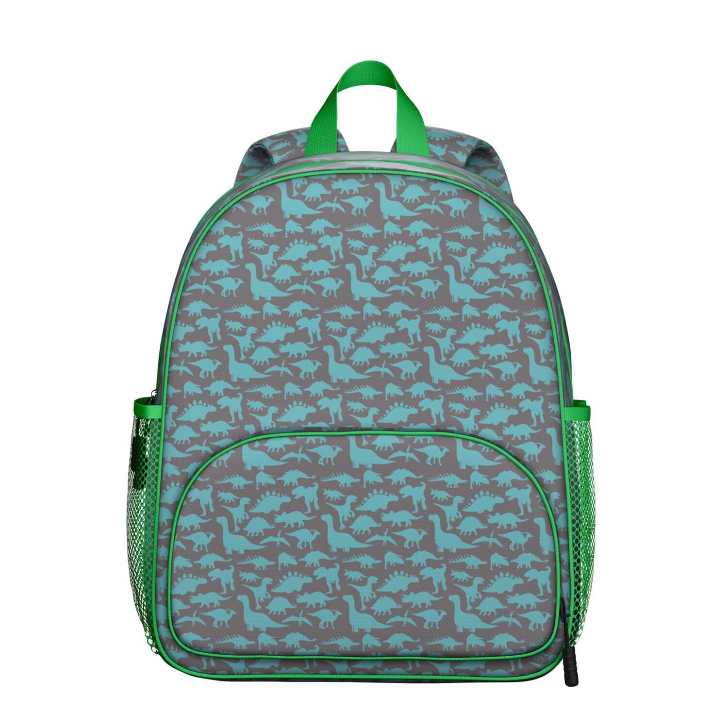 Vibrant Cartoon Dinosaur Student Backpack – Colorful Dino Print with ...