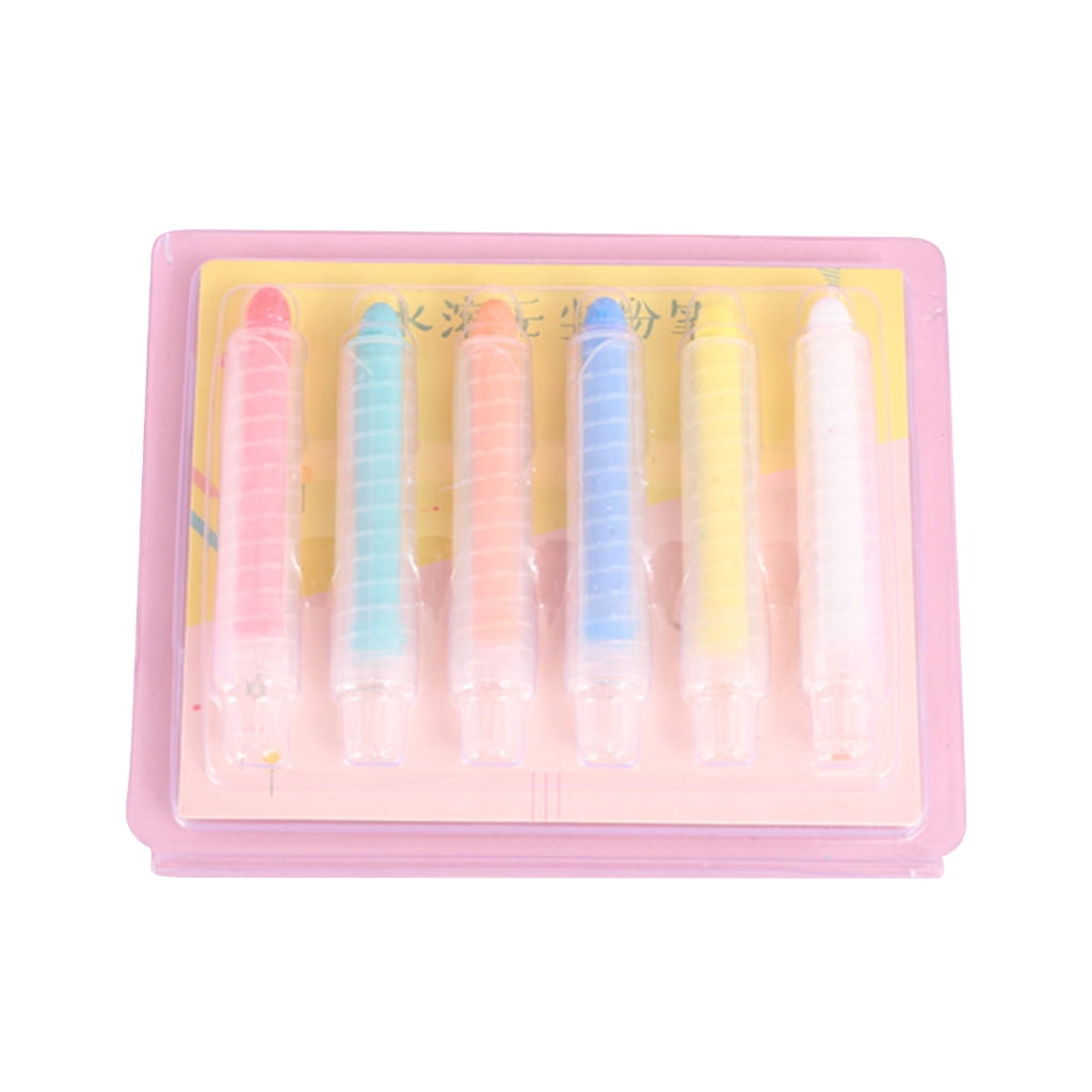 Vibrant Colored Chalk Set with Holder and Break for 's Drawing and ...