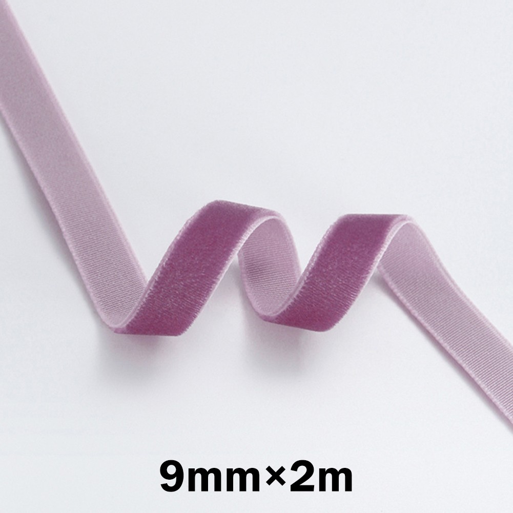 Vibrant Cyan Velvet Ribbon 9Mm X 2M Perfect For Wrapping Girls Dresses ...