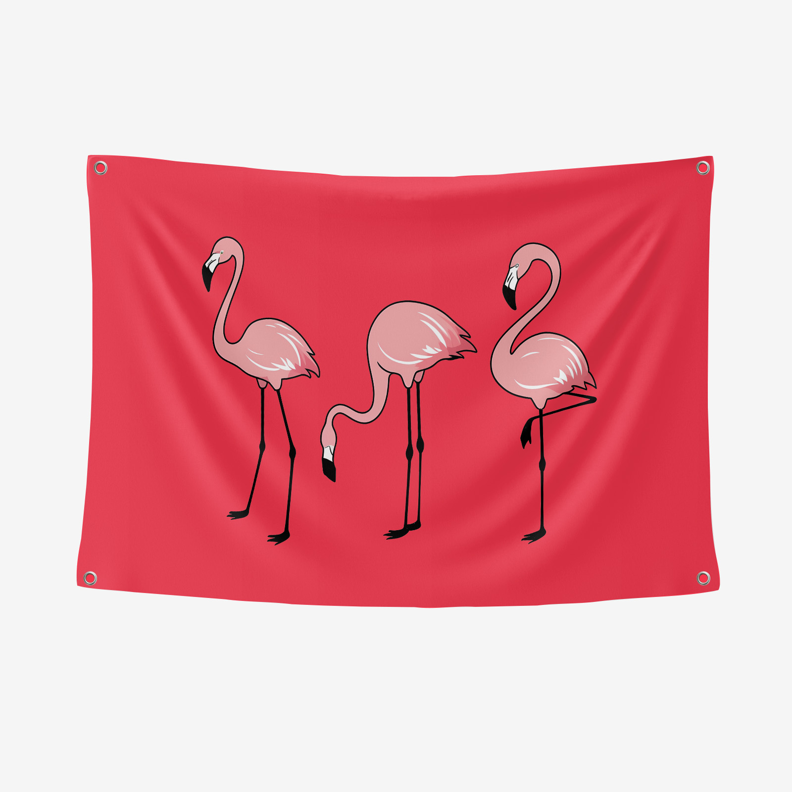 Vibrant Flamingo Party Background Backdrop - Perfect Decoration ...