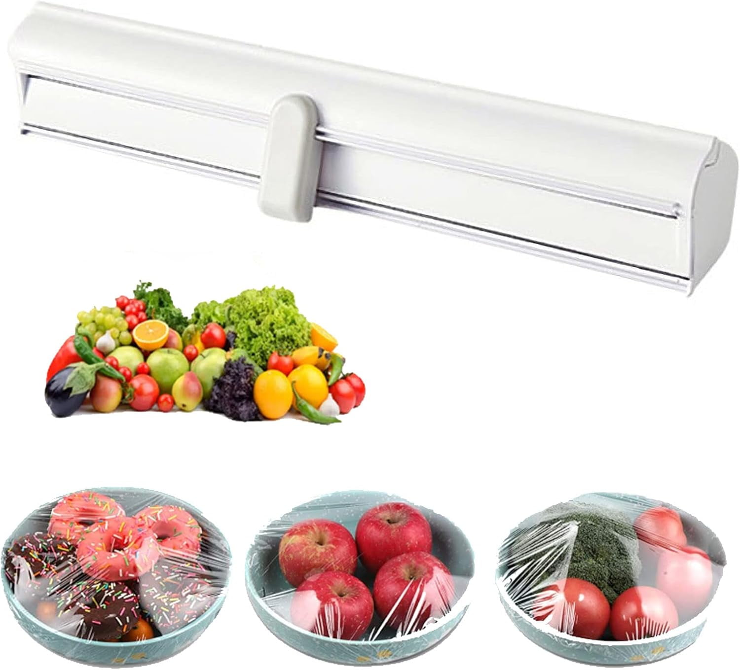 Vibrant Fruits And Veggies Themed Classroom Decoration, Waterproof Film ...