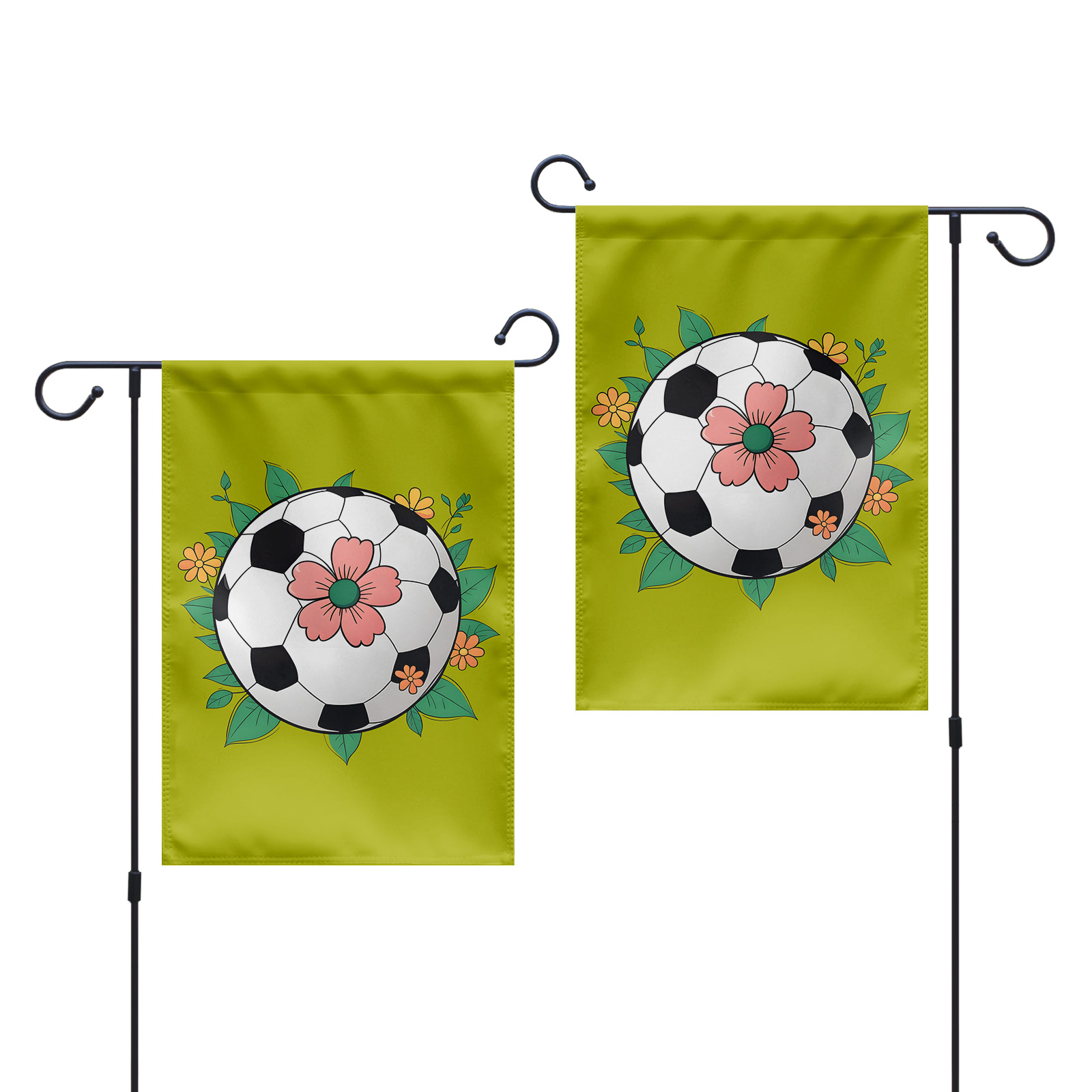 Vibrant Garden Flag – Charming Soccer Design for Your Outdoor Space ...