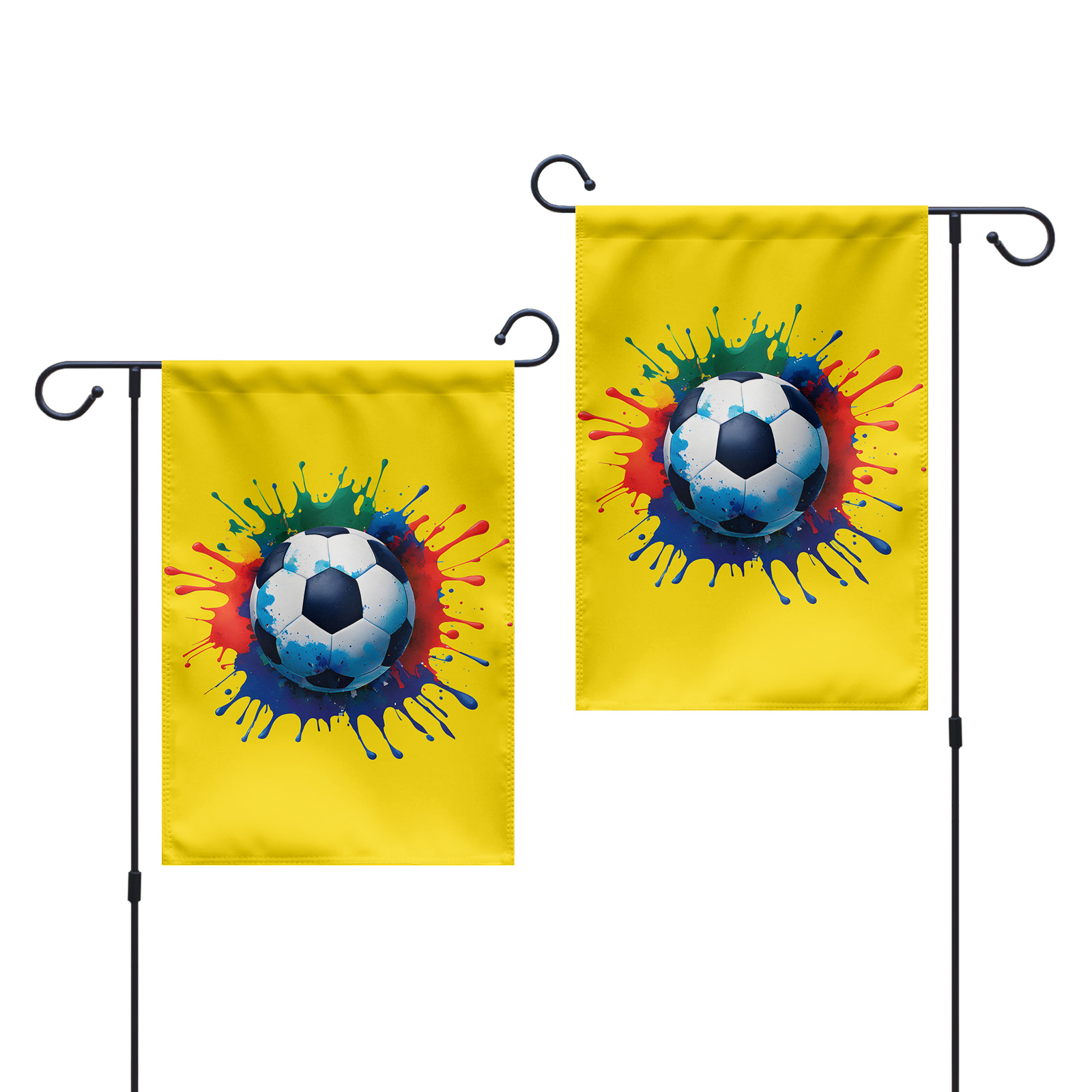 Vibrant Garden Flag - Perfect Soccer Decorative Outdoor Flags for Your ...