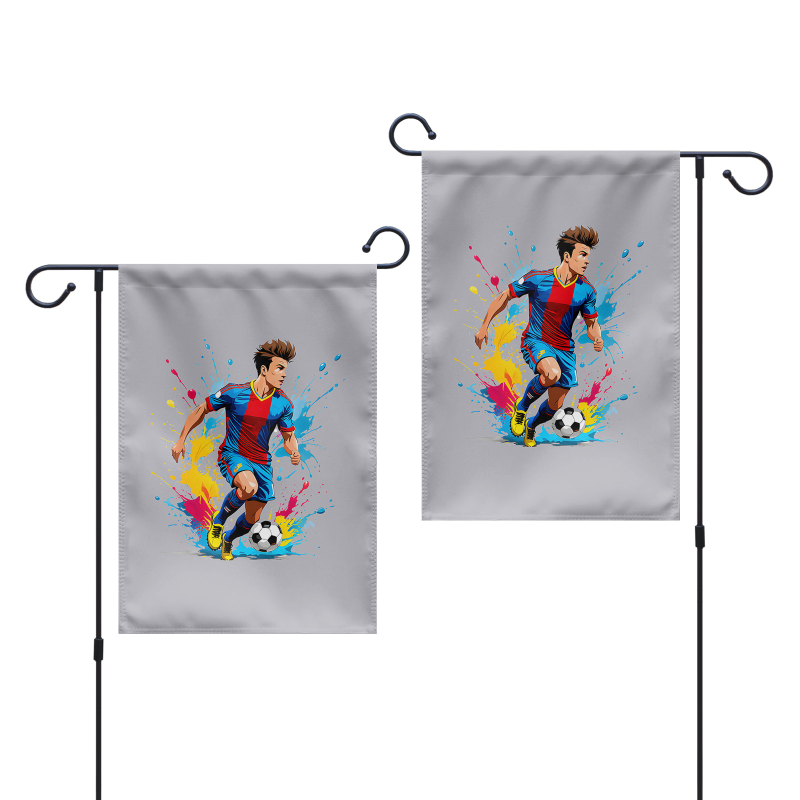 Vibrant Garden Flag - Perfect Soccer Decorative Outdoor Flags for Your ...