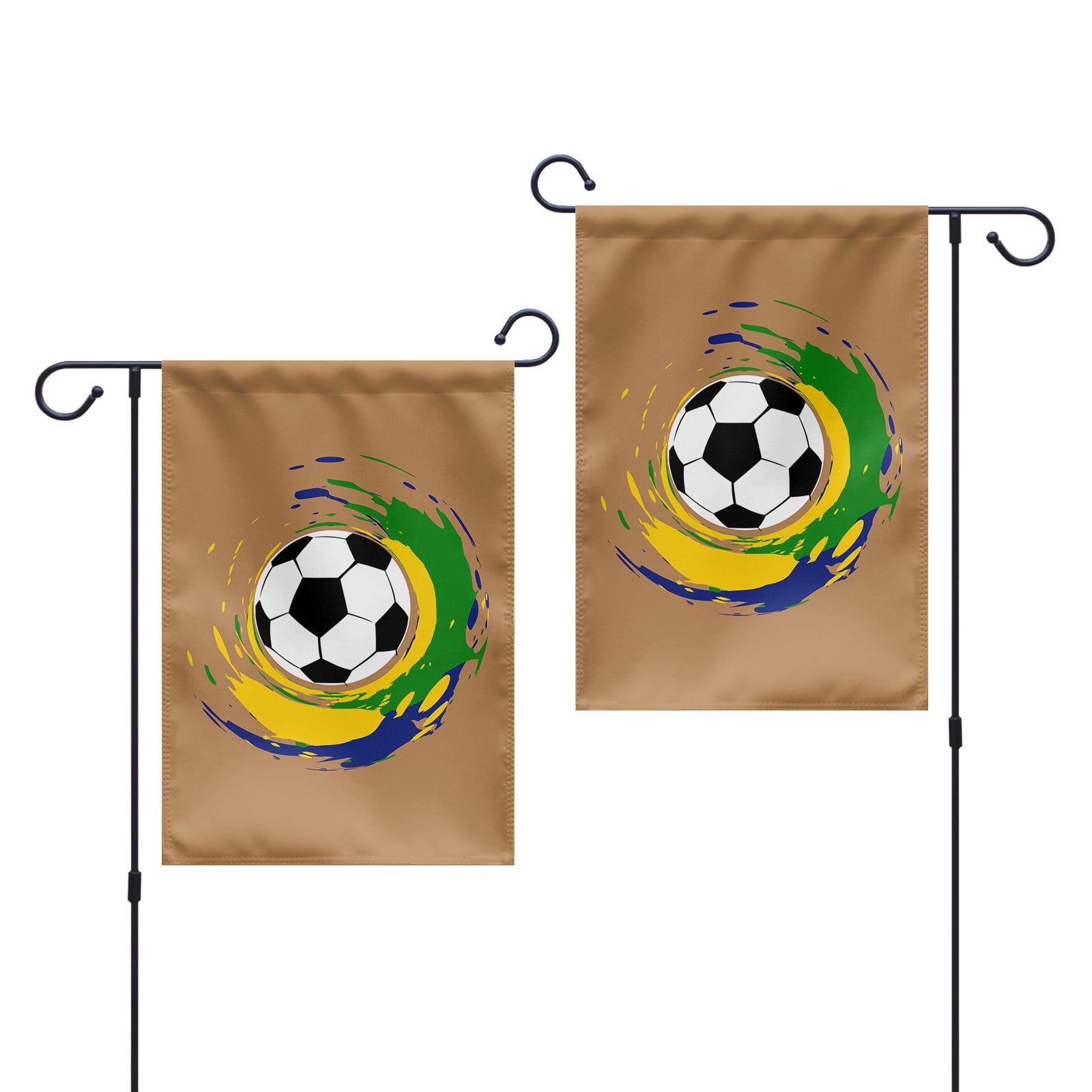 Vibrant Garden Flag – Perfect Soccer Porch Flags for Outside, Ideal ...