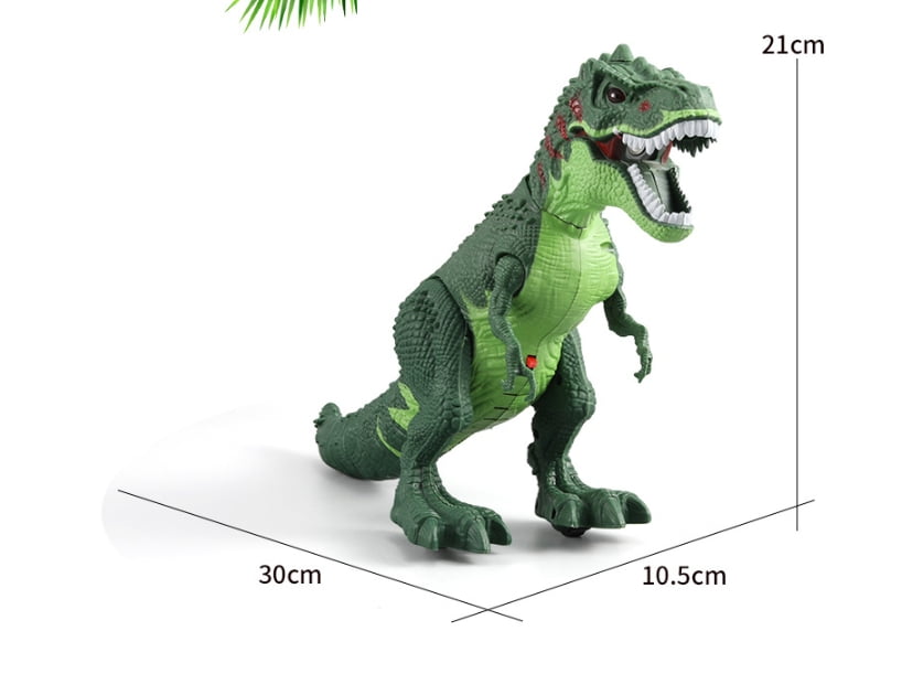 Vibrant Green Remote - Controlled Big T - Rex Dinosaur Toy for 3+ Year ...