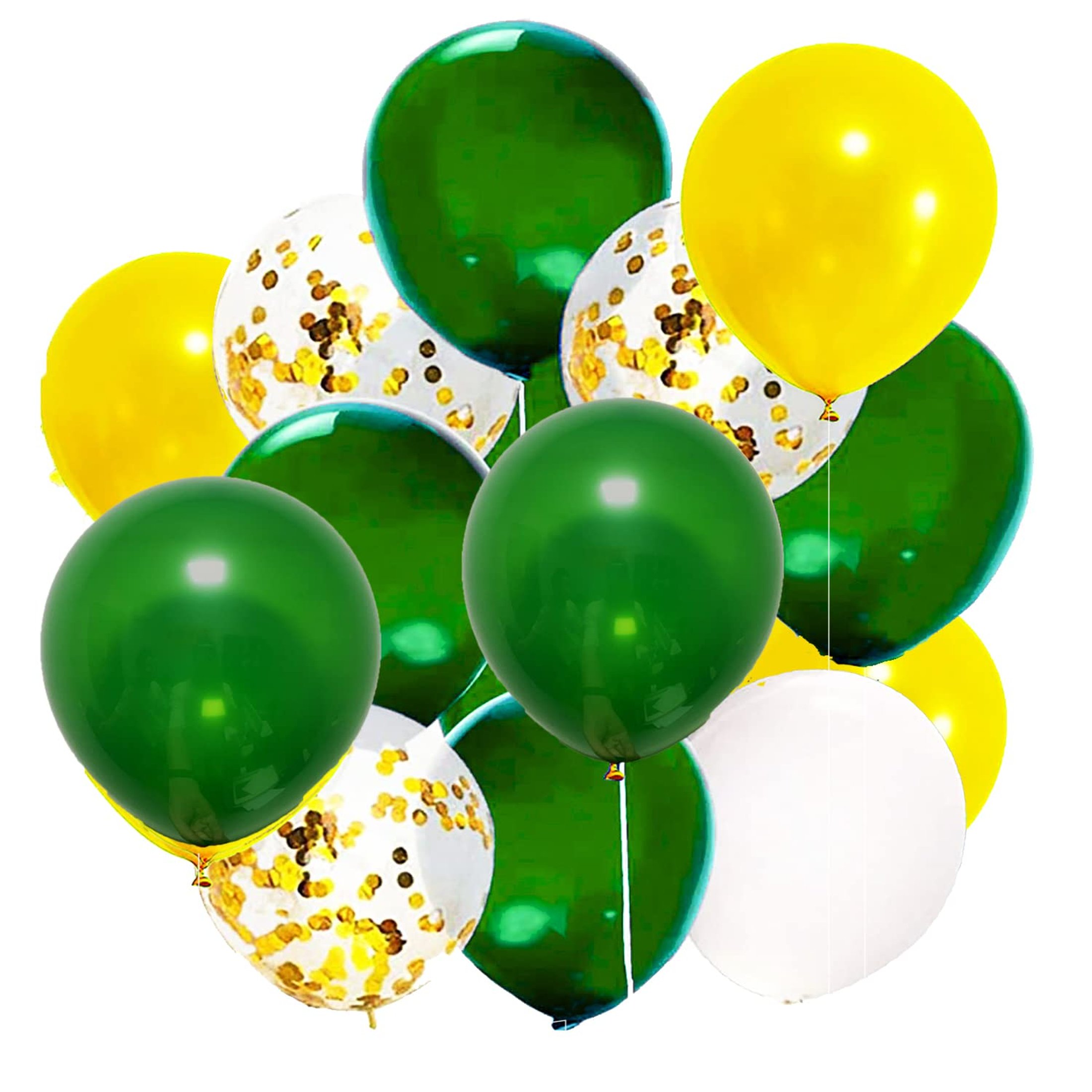 Vibrant Green and Yellow Graduation Celebration Kit 2024 with 20 ...