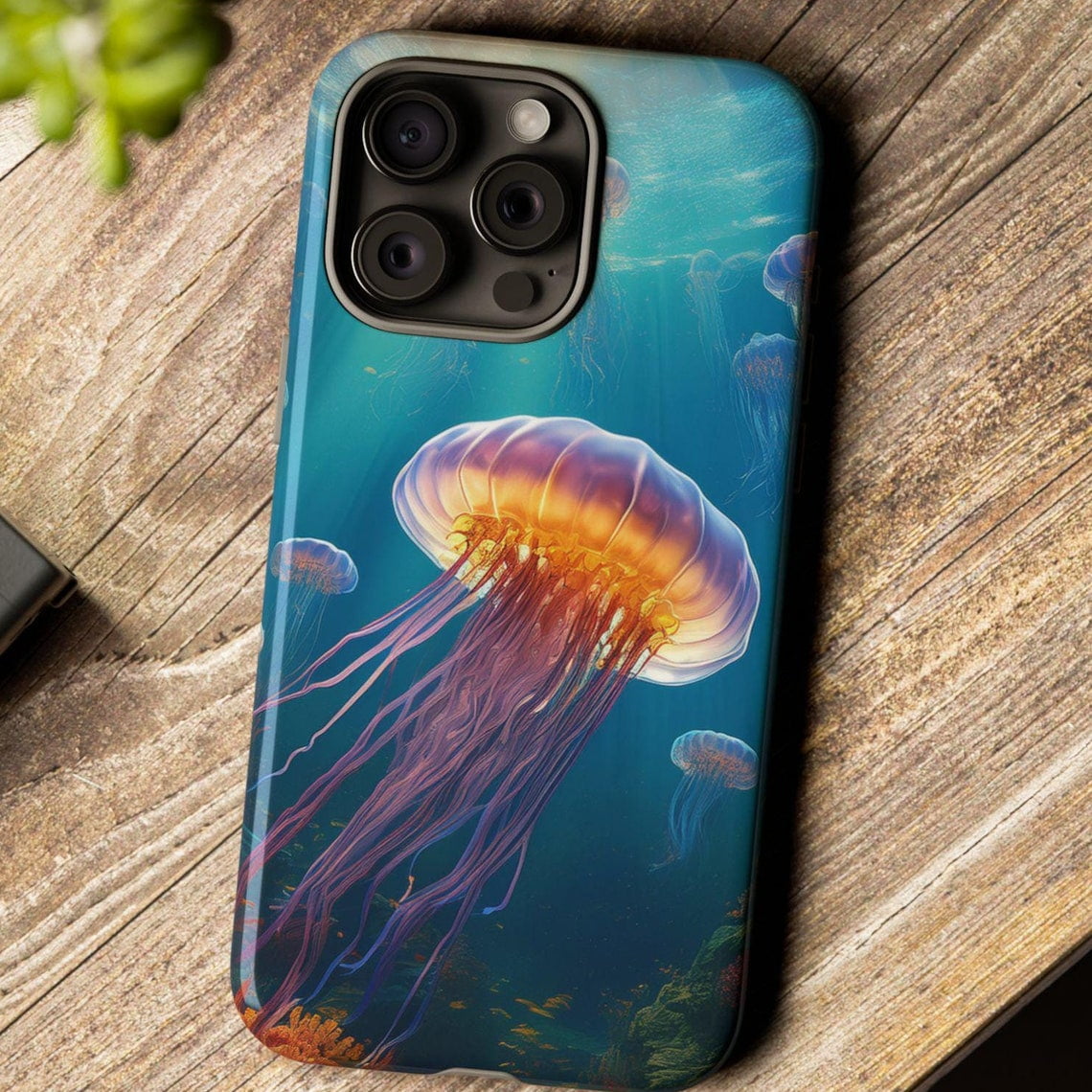 Vibrant Jellyfish Ocean Inspired Stunning Sea Creature Case with iPhone ...