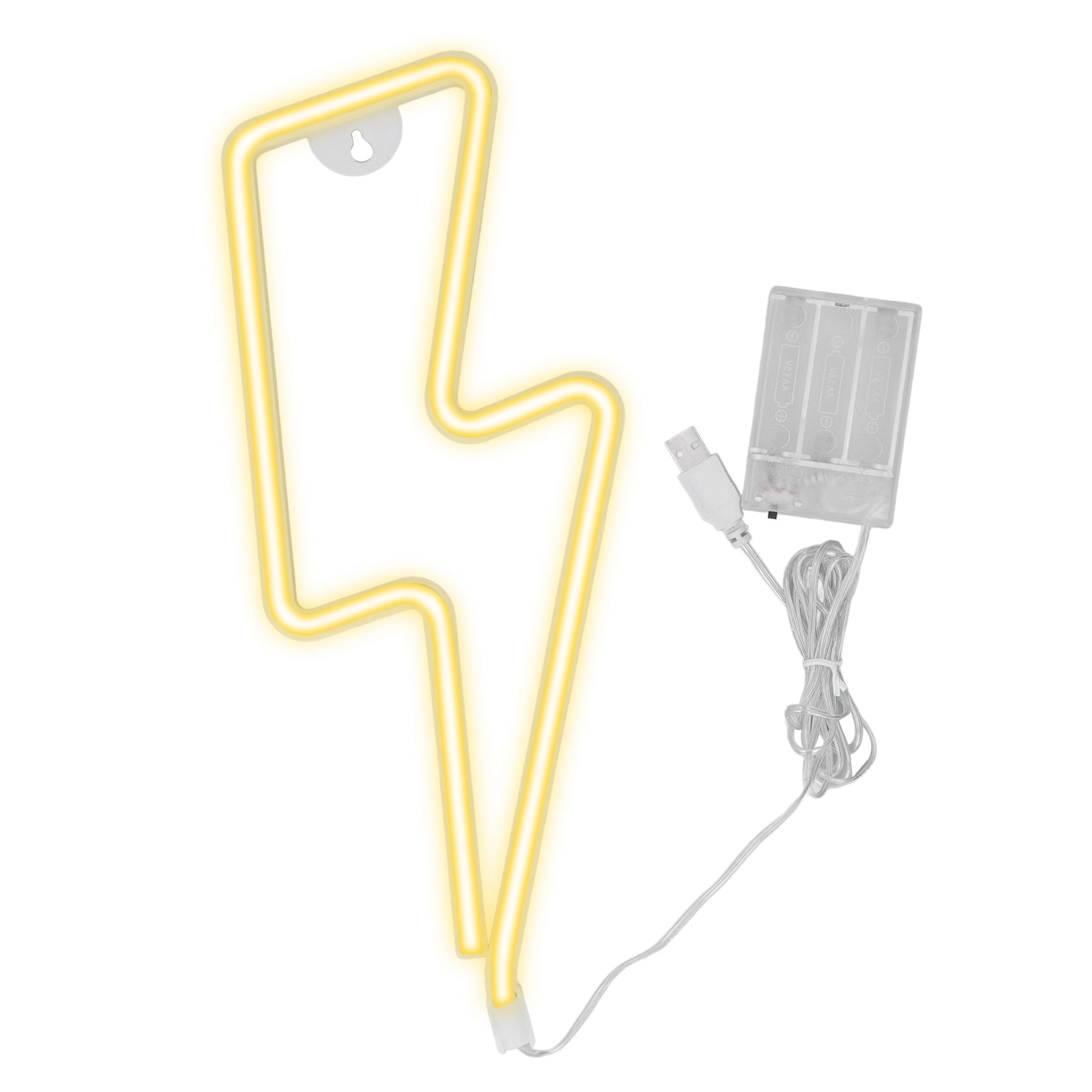 Vibrant LED Neon Sign, USB Or Battery Powered Wall Decor, Durable ABS ...