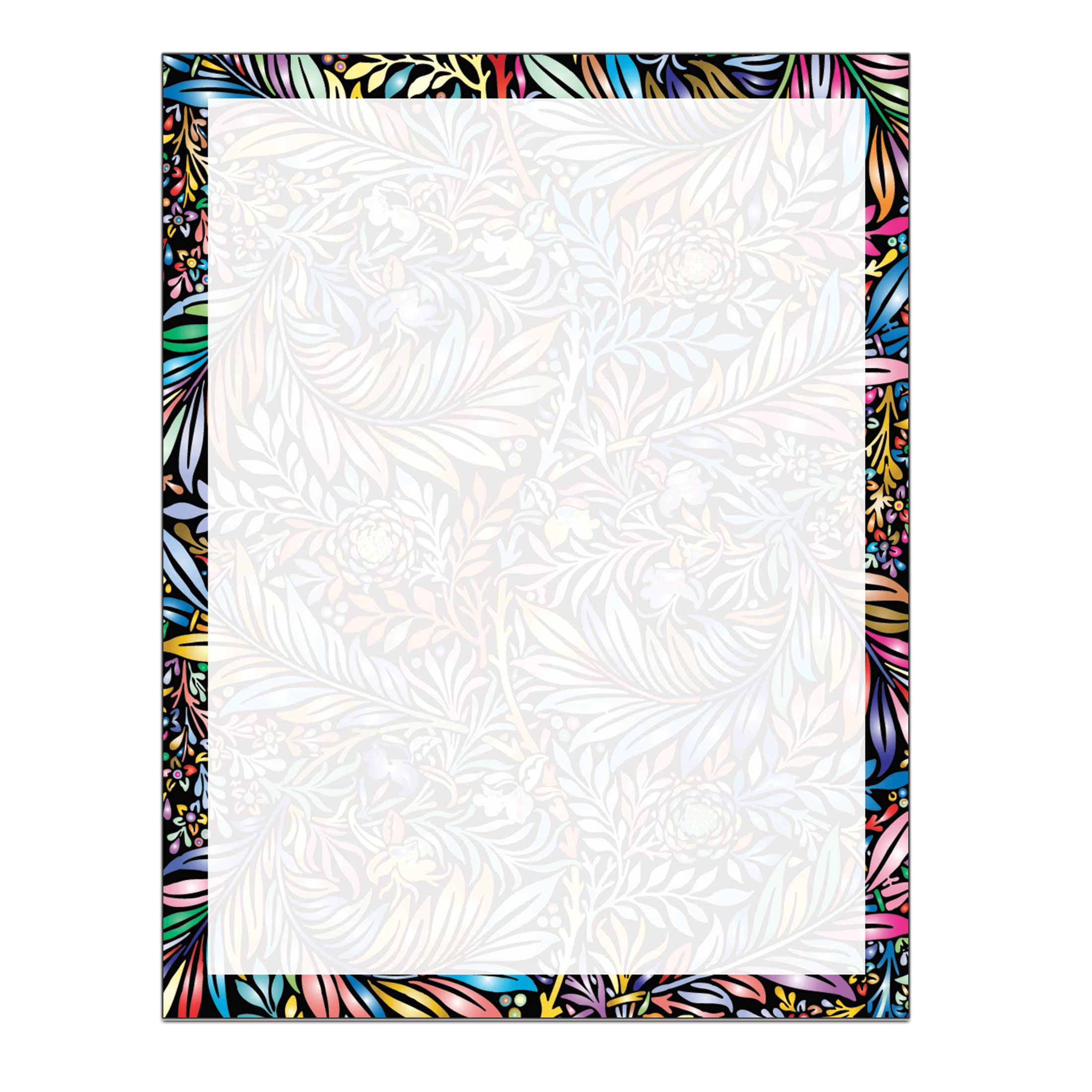 Vibrant Leaves Letterhead Laser & Inkjet Printer Paper, 25 Sheets per ...