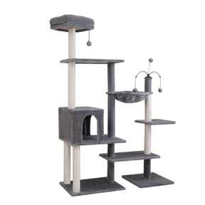 Vibrant Life Small Seagrass Scratch and Play Post, Gray, 20" - Walmart.com