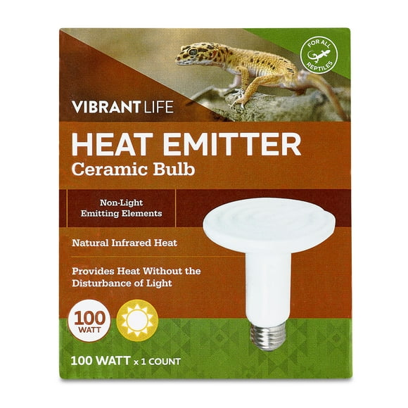Ceramic Heat Emitters in Reptile Heating Lamps - Walmart.com