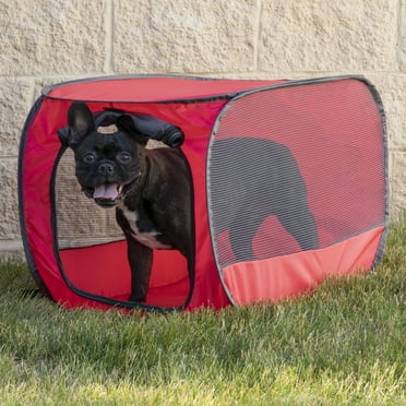 Portable Pop Up Dog Crate-Medium - Walmart.com