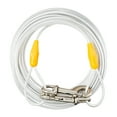 Vibrant Life Extra Large 40 ft Reflective Vinyl-Covered Tie-Out Cable ...