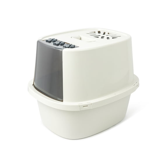 Vibrant Life Extra Large Hooded Enclosed Cat Litter Box - Walmart.com