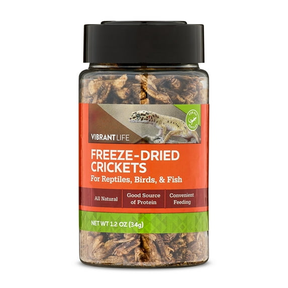 Vibrant Life Freeze-Dried Crickets, 1.2 oz - Walmart.com