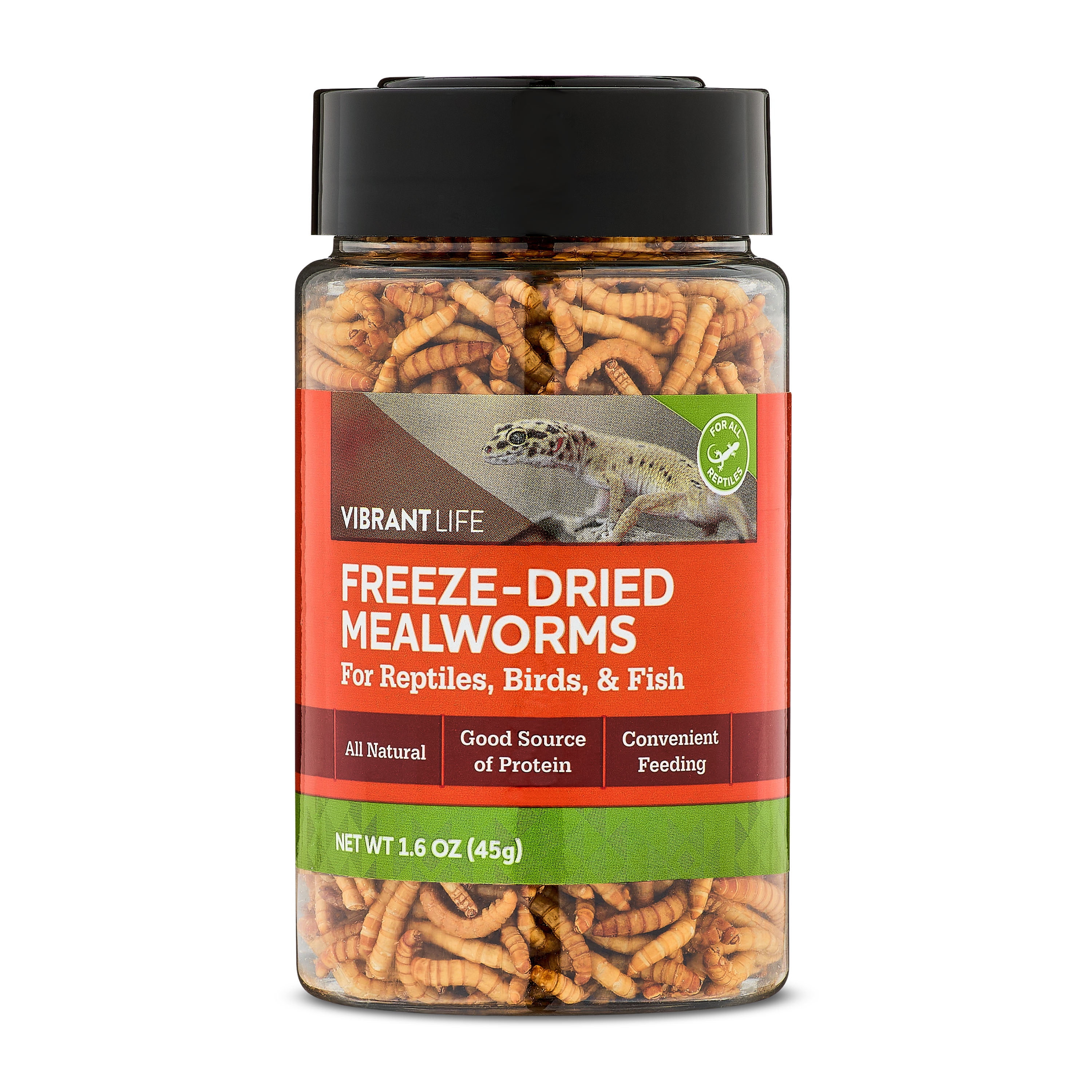 Vibrant Life Freeze-Dried Mealworms, 1.6 oz - Walmart.com