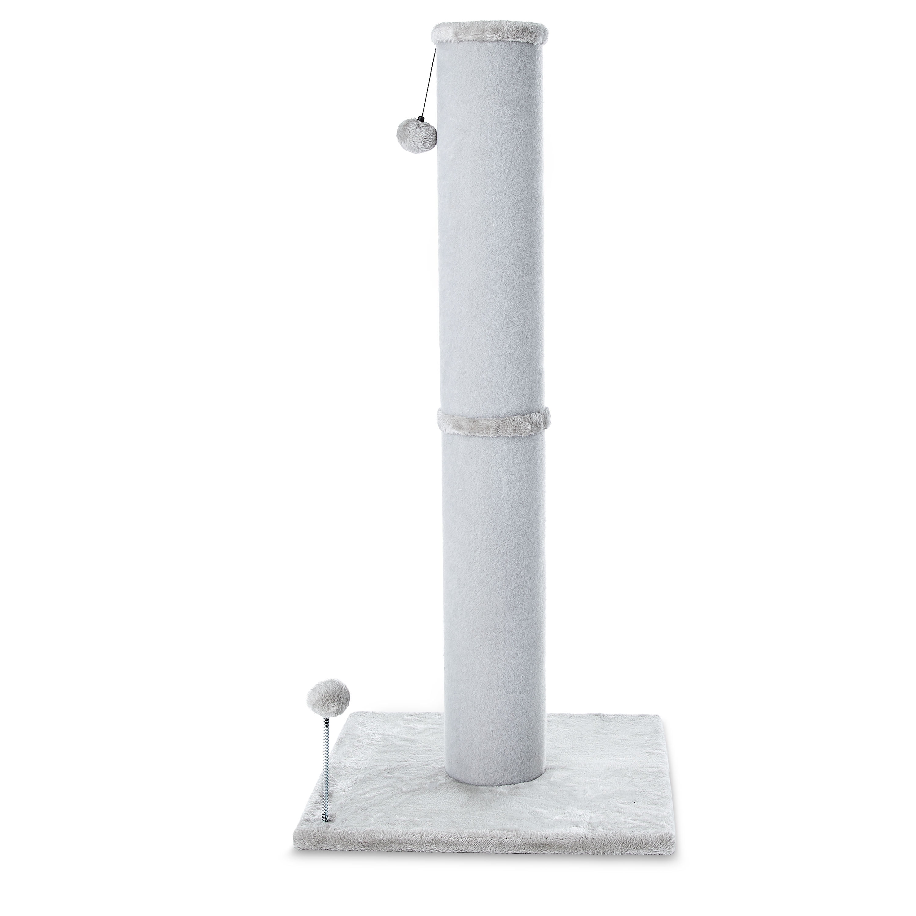 Vibrant Life Jumbo Carpet Cat Scratching Post, Gray, 42" - Walmart.com
