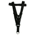Vibrant Life Nylon Adjustable Step-in Dog Harness for Medium Dogs Black ...
