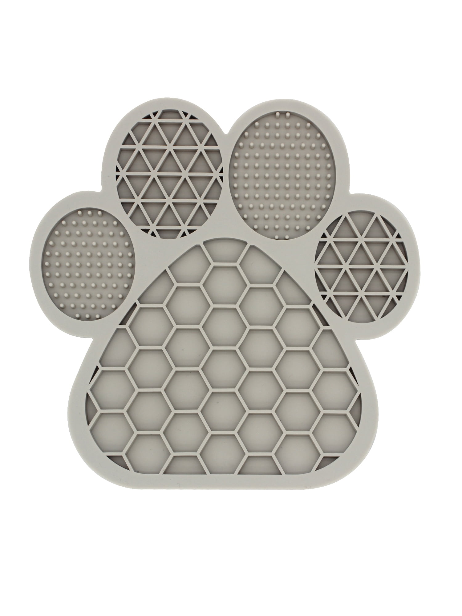 Vibrant Life Paw Shaped Silicone Dog Licking Mat in Blue, Green or ...