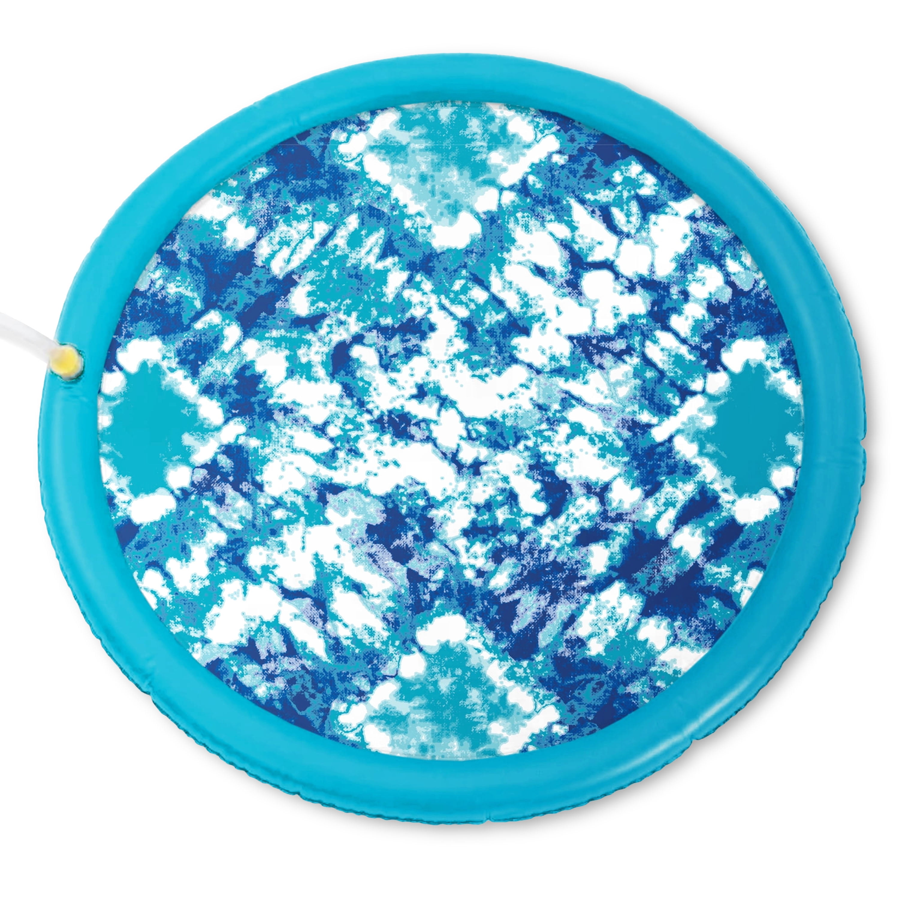 Vibrant Life Pet Splash Mat, Blue Tie Dye, 39" Dia, PVC - Walmart.com
