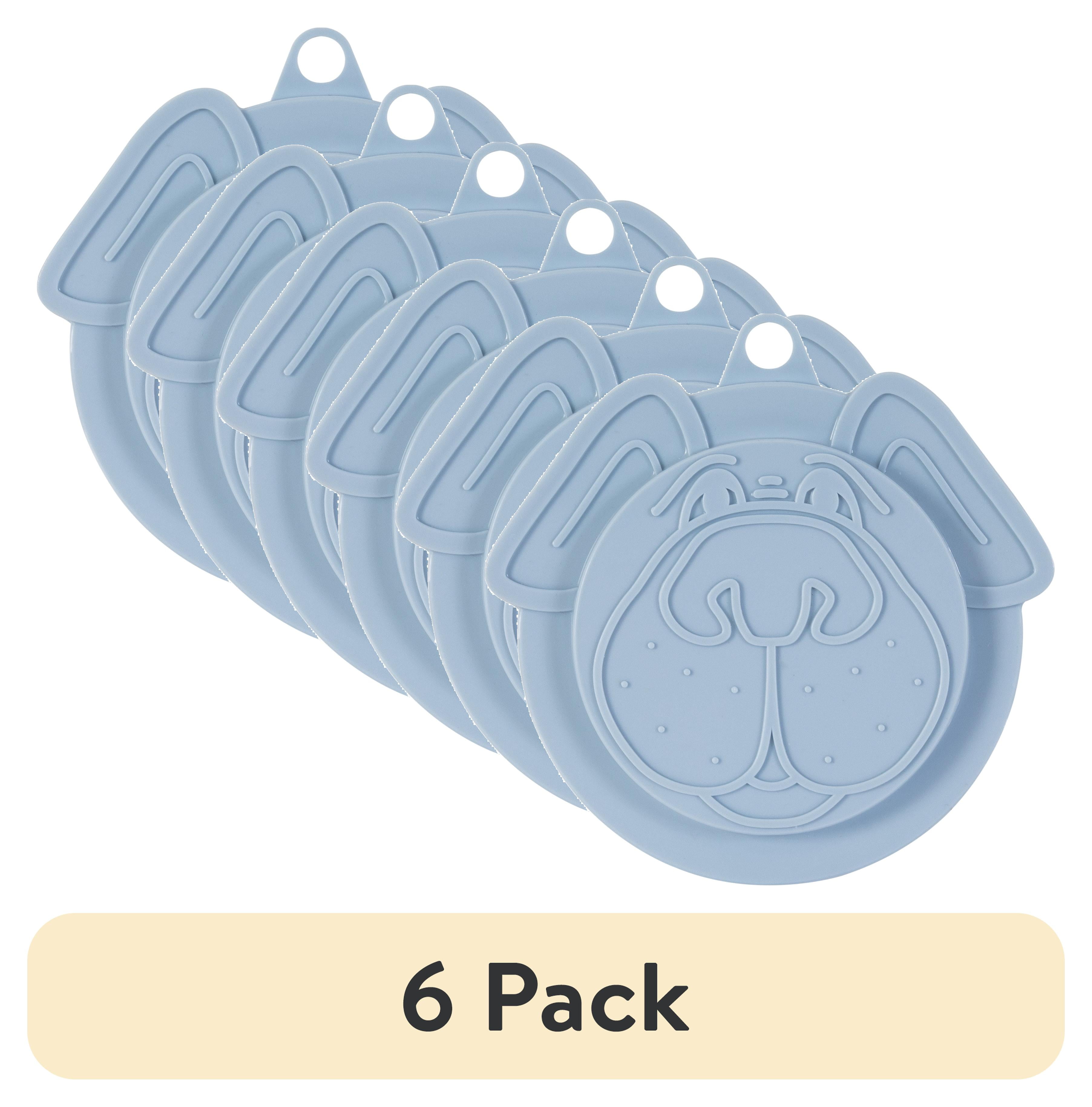 (6 pack) Vibrant Life Plastic Can Cover for Dog Food (Universal Size ...