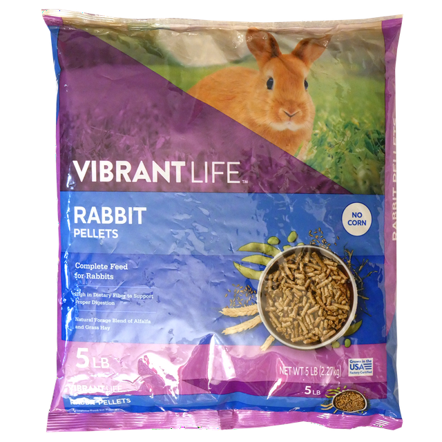 Vibrant Life Rabbit Diet 5LB - Walmart.com