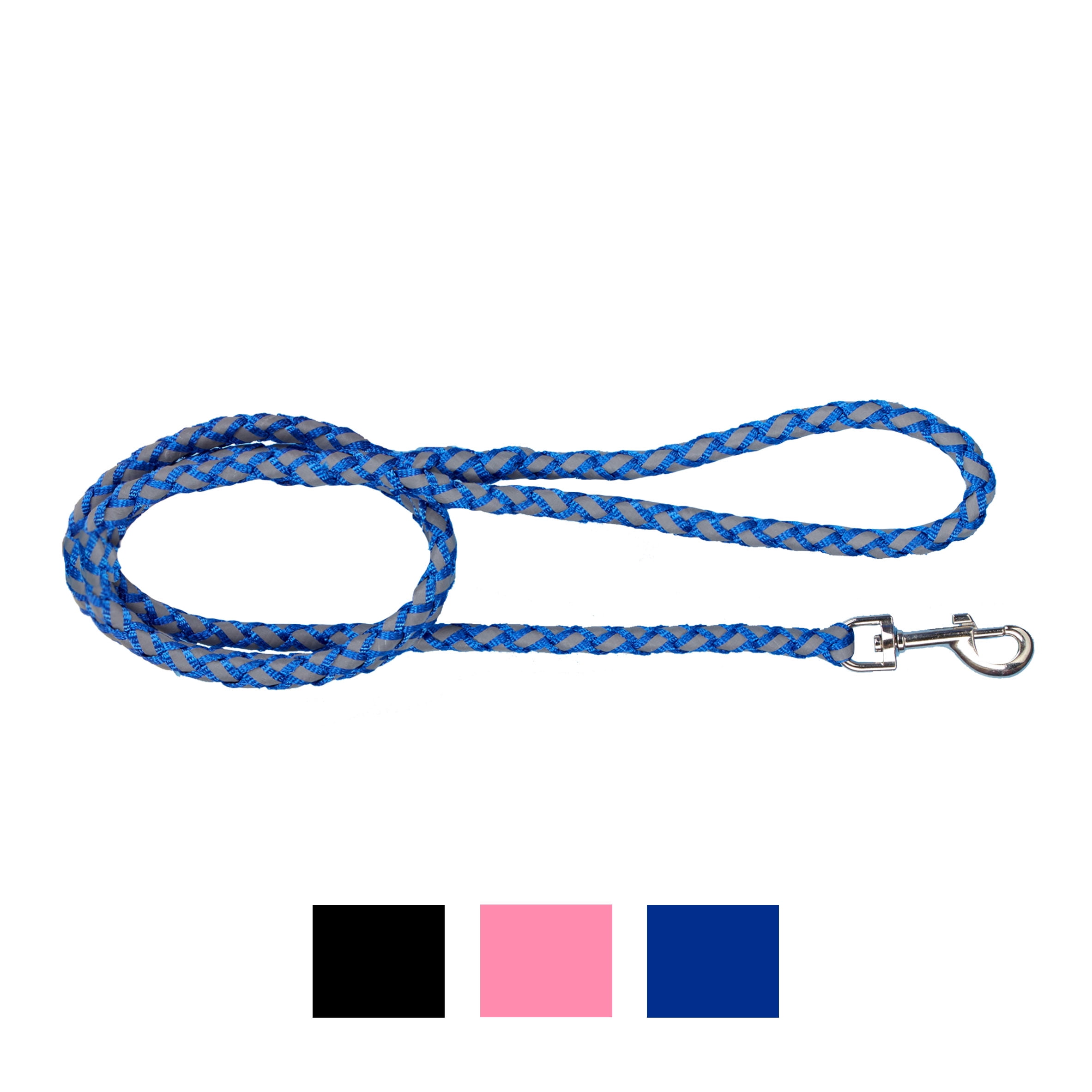 Vibrant Life Reflective Rope Dog Leash, Blue/Gray, 5-ft - Walmart.com