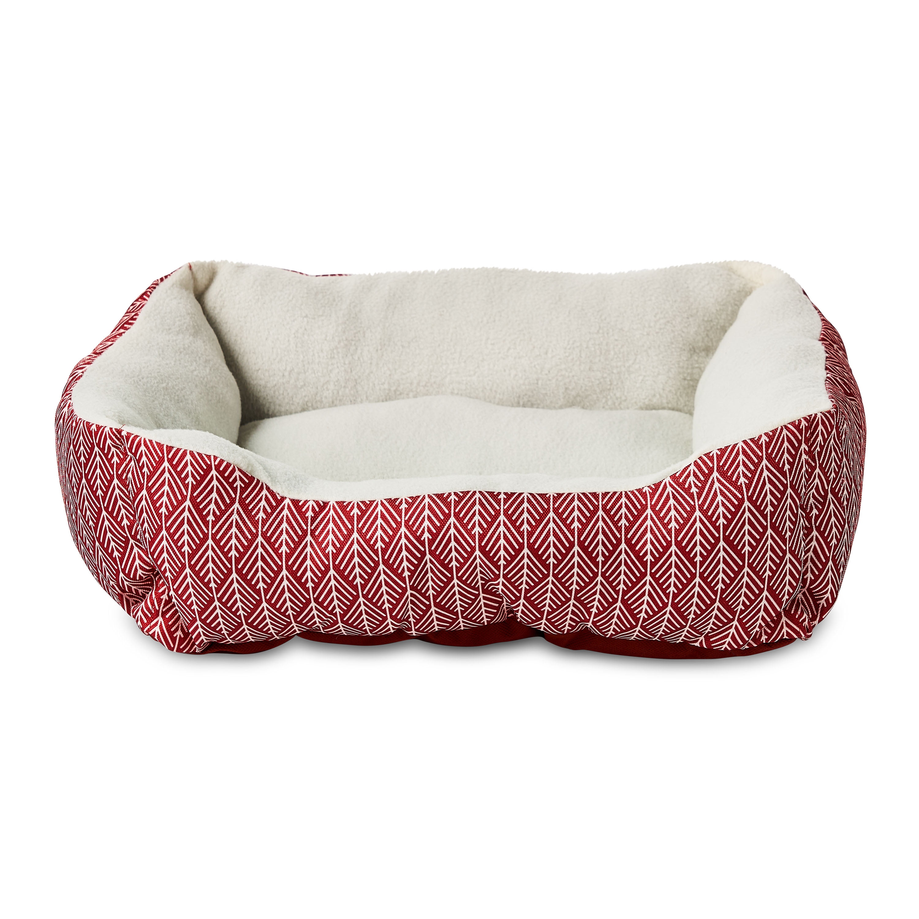 Vibrant Life Small Dog and Cat Cuddler Bed, 15x19, Rust - Walmart.com