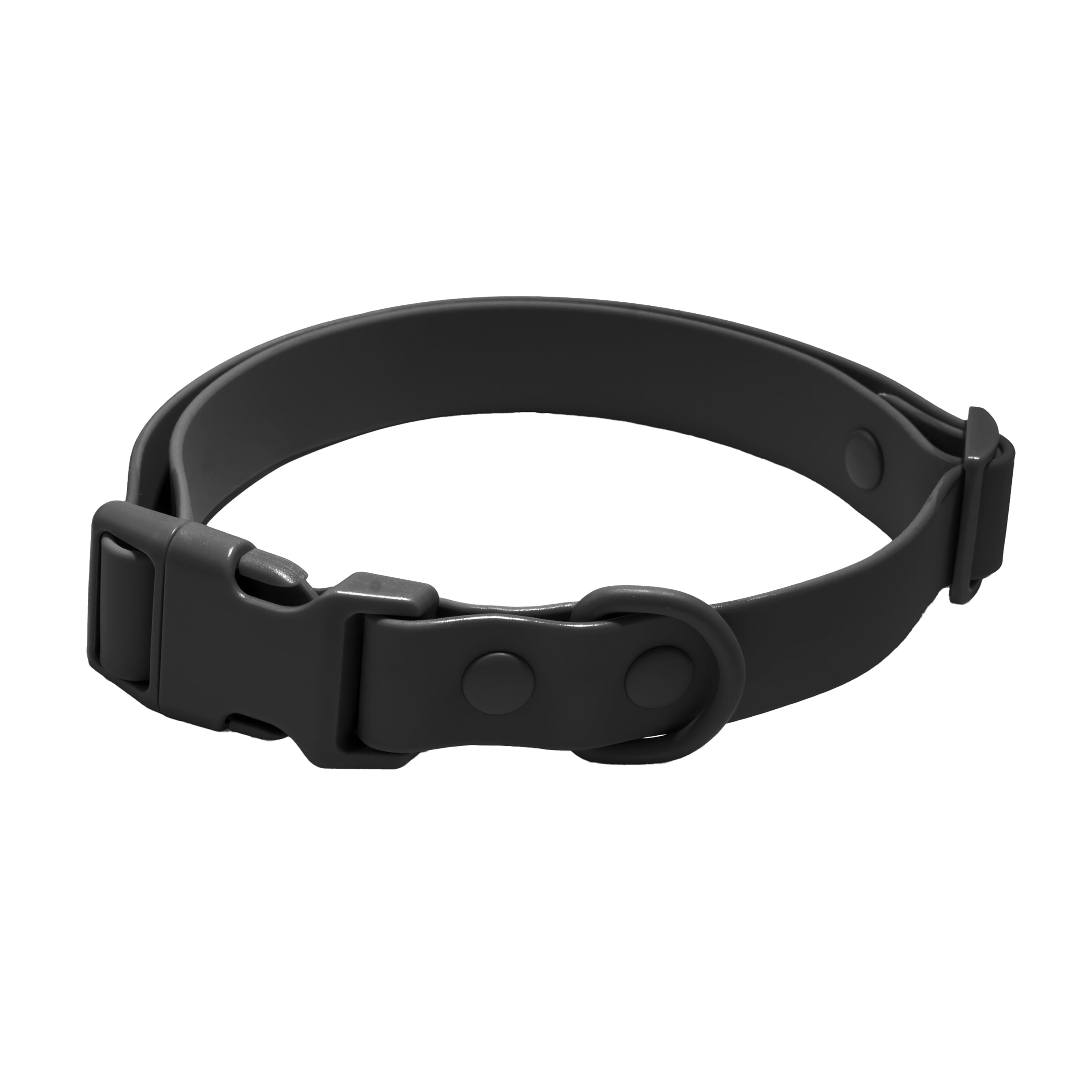 Vibrant Life Water Resistant Adjustable Dog Collar, Black, M - Walmart.com