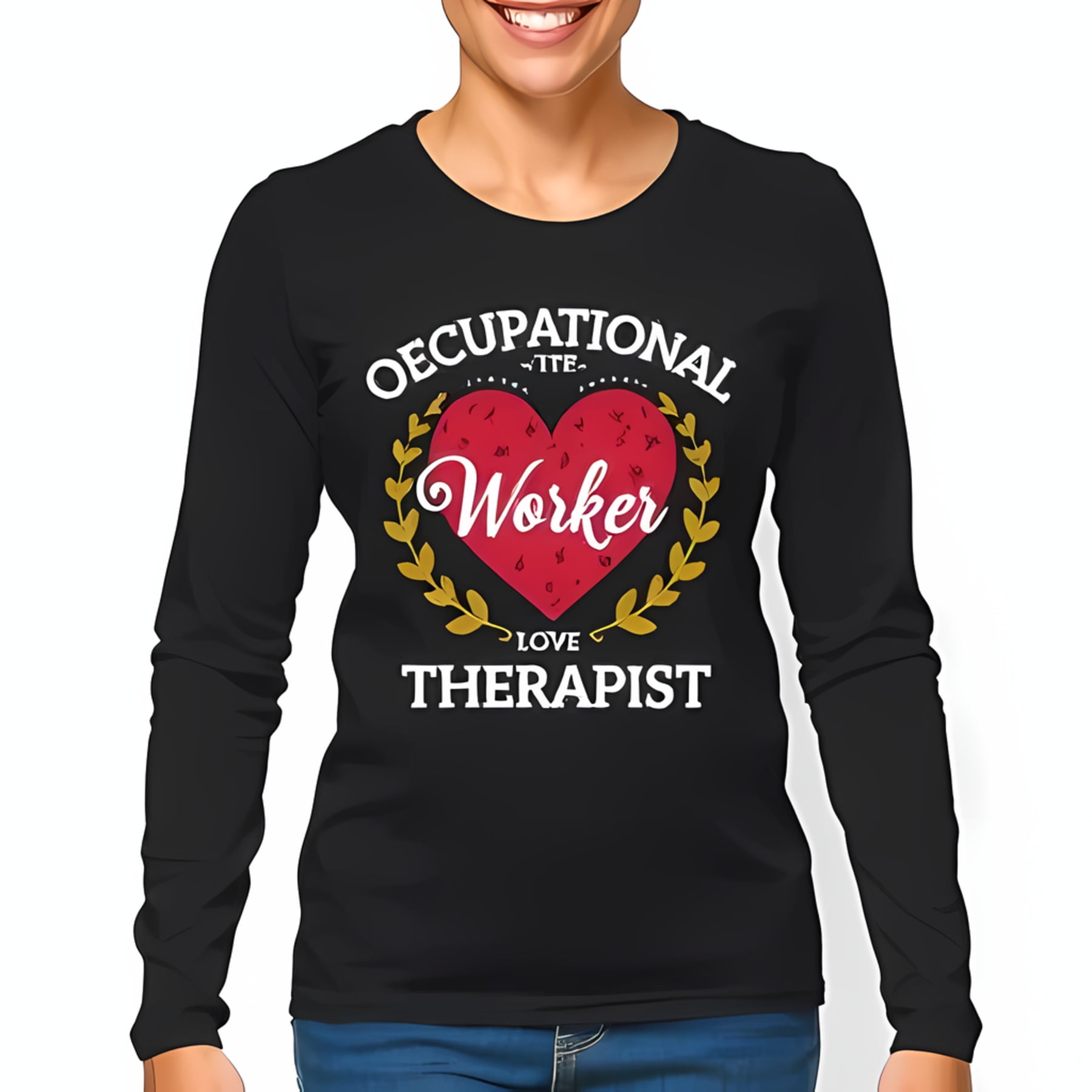 Vibrant Long Sleeve T-Shirt for Occupational Workers - Bold ...