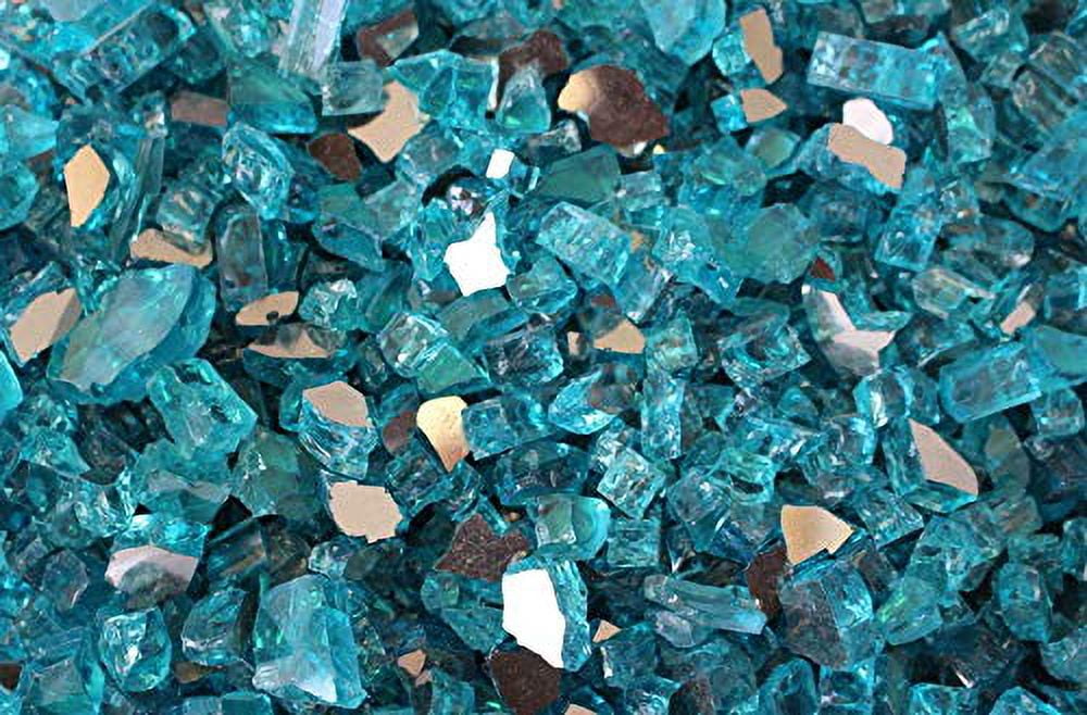 Vibrant Luster 1/2" Tahitian Teal Blue Medium - (10 Pound Bag ...